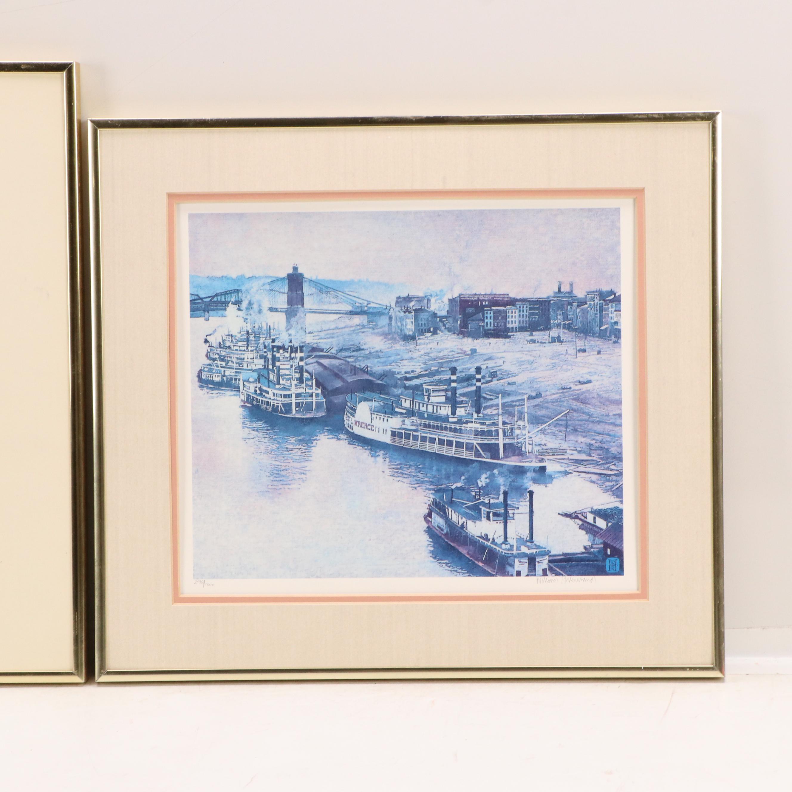 William Hillenbrand Offset Lithographs of Cincinnati Scenes | EBTH
