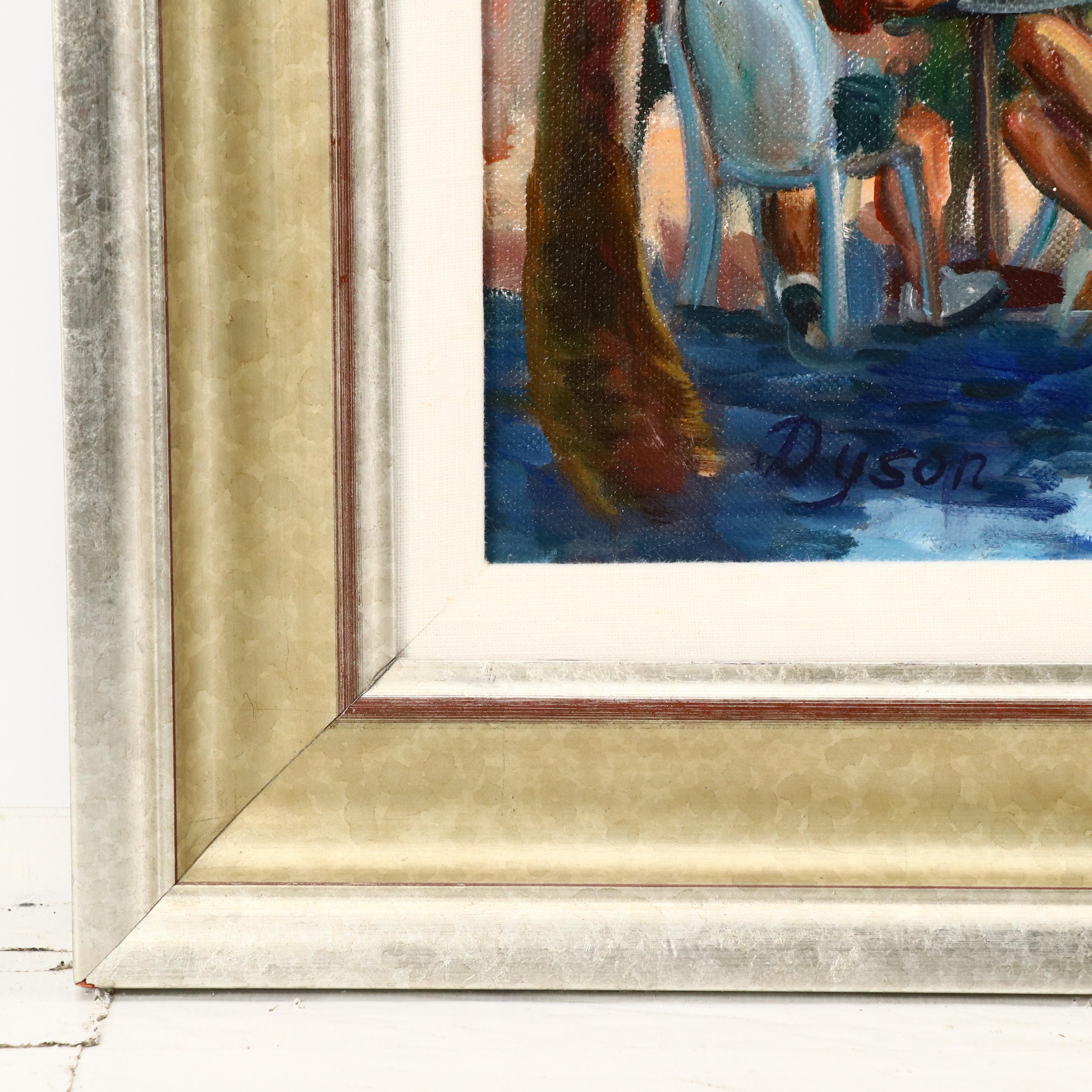 Deirdre J. Dyson Oil Painting "Ft. Myers Beach, Florida" | EBTH