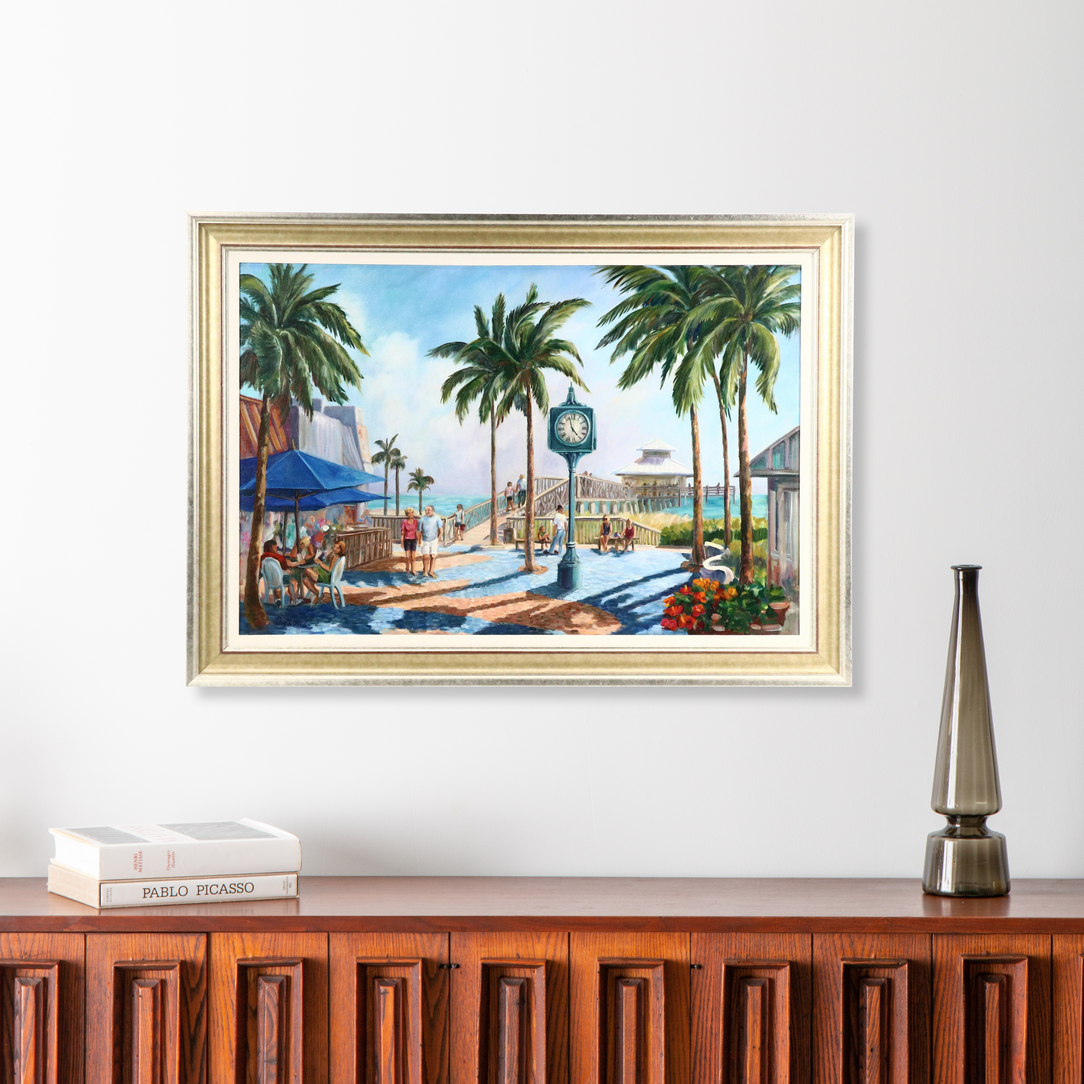 Deirdre J. Dyson Oil Painting "Ft. Myers Beach, Florida" | EBTH