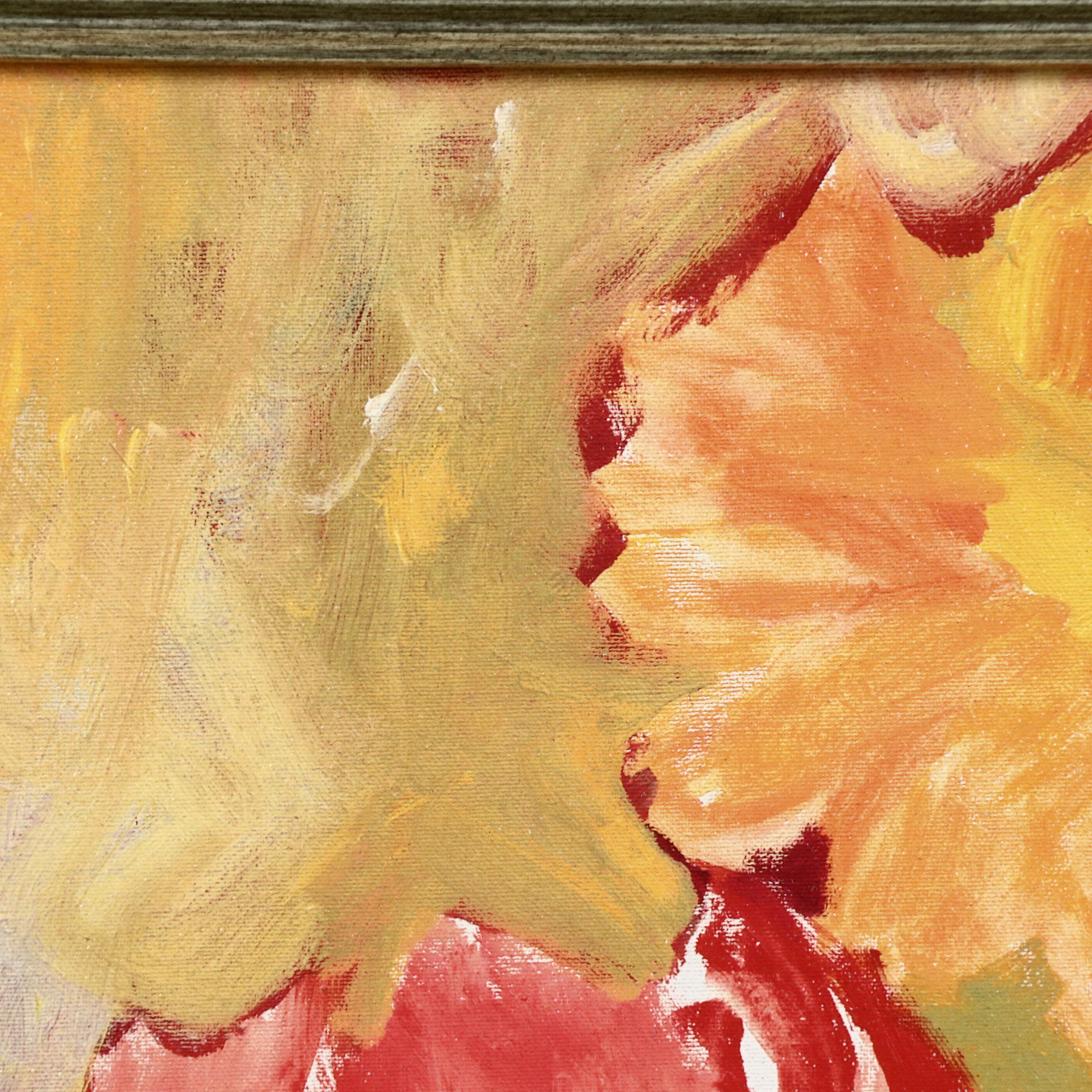 Floral Offset Lithograph After Kim Parker "Urban Garden" | EBTH