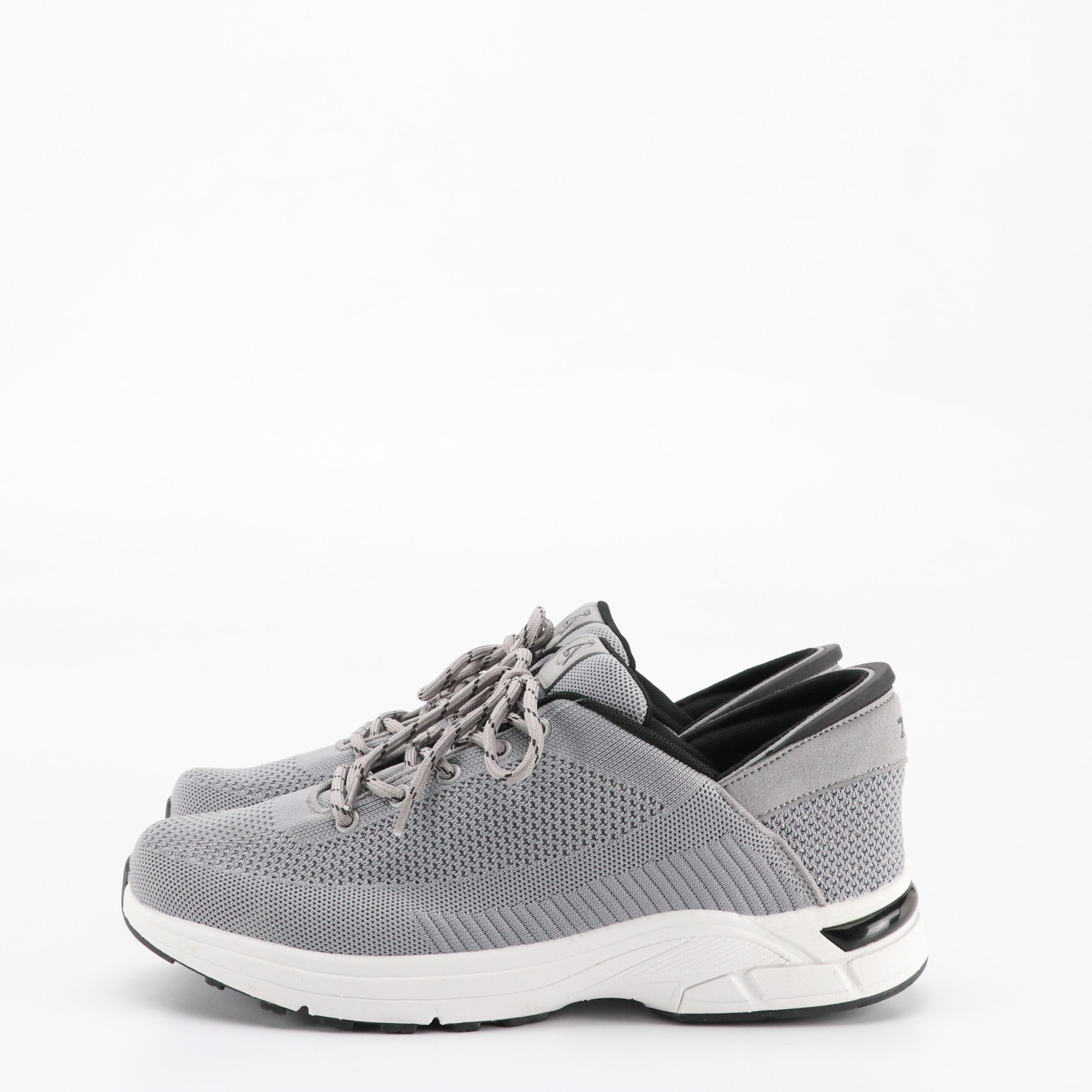 Zeba Stone Grey Hands-Free Sneakers | EBTH