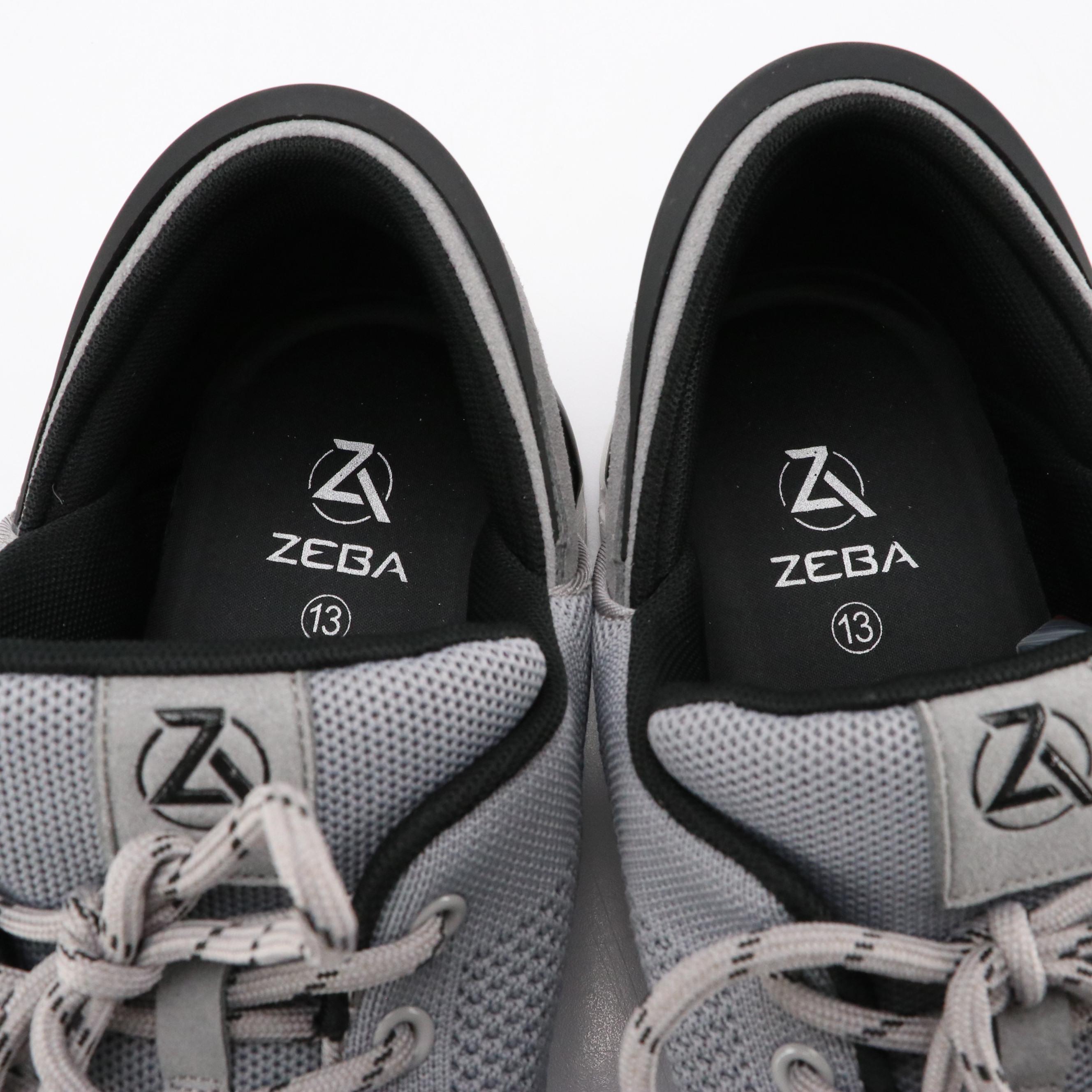 Zeba Stone Grey Hands-Free Sneakers | EBTH