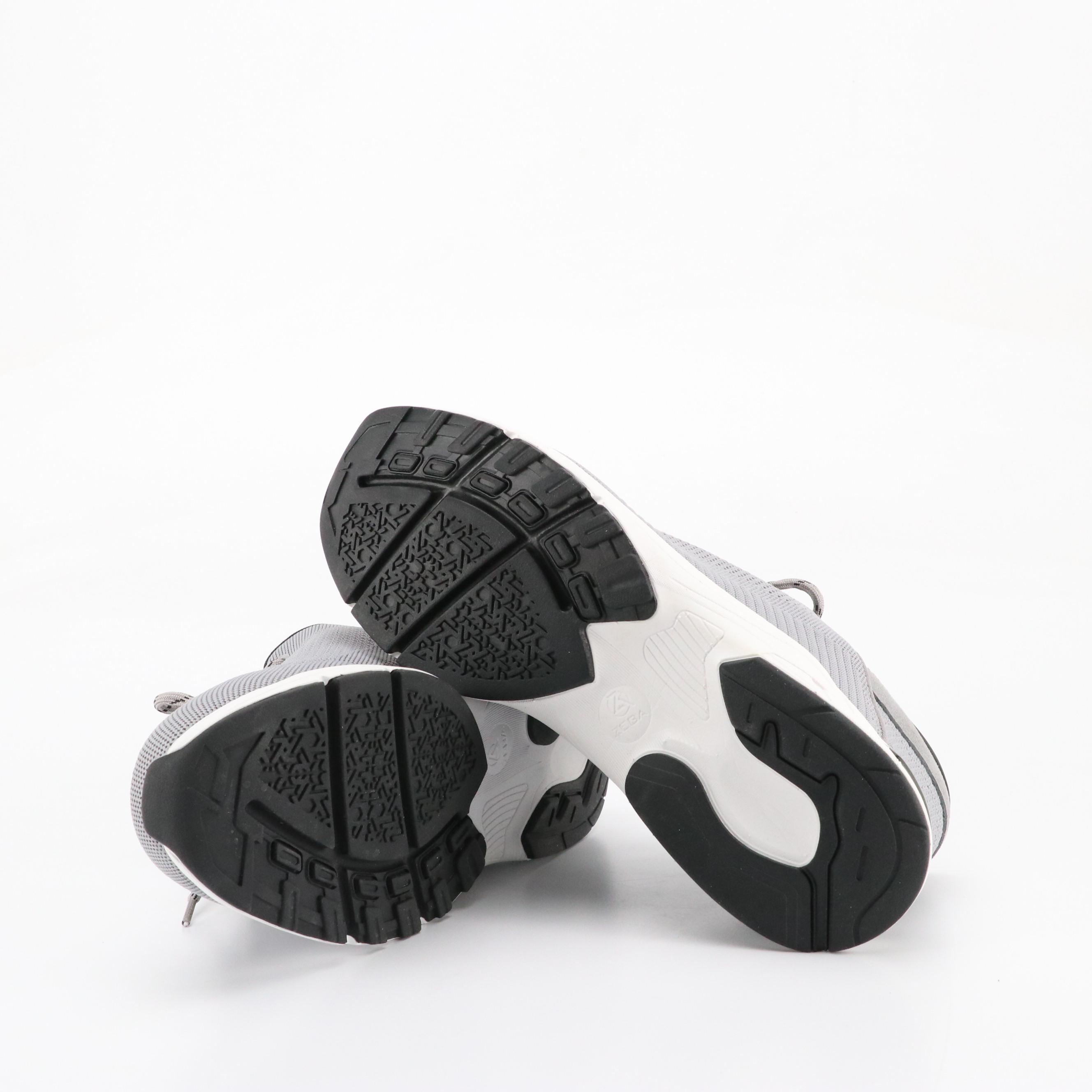 Zeba Stone Grey Hands-Free Sneakers | EBTH