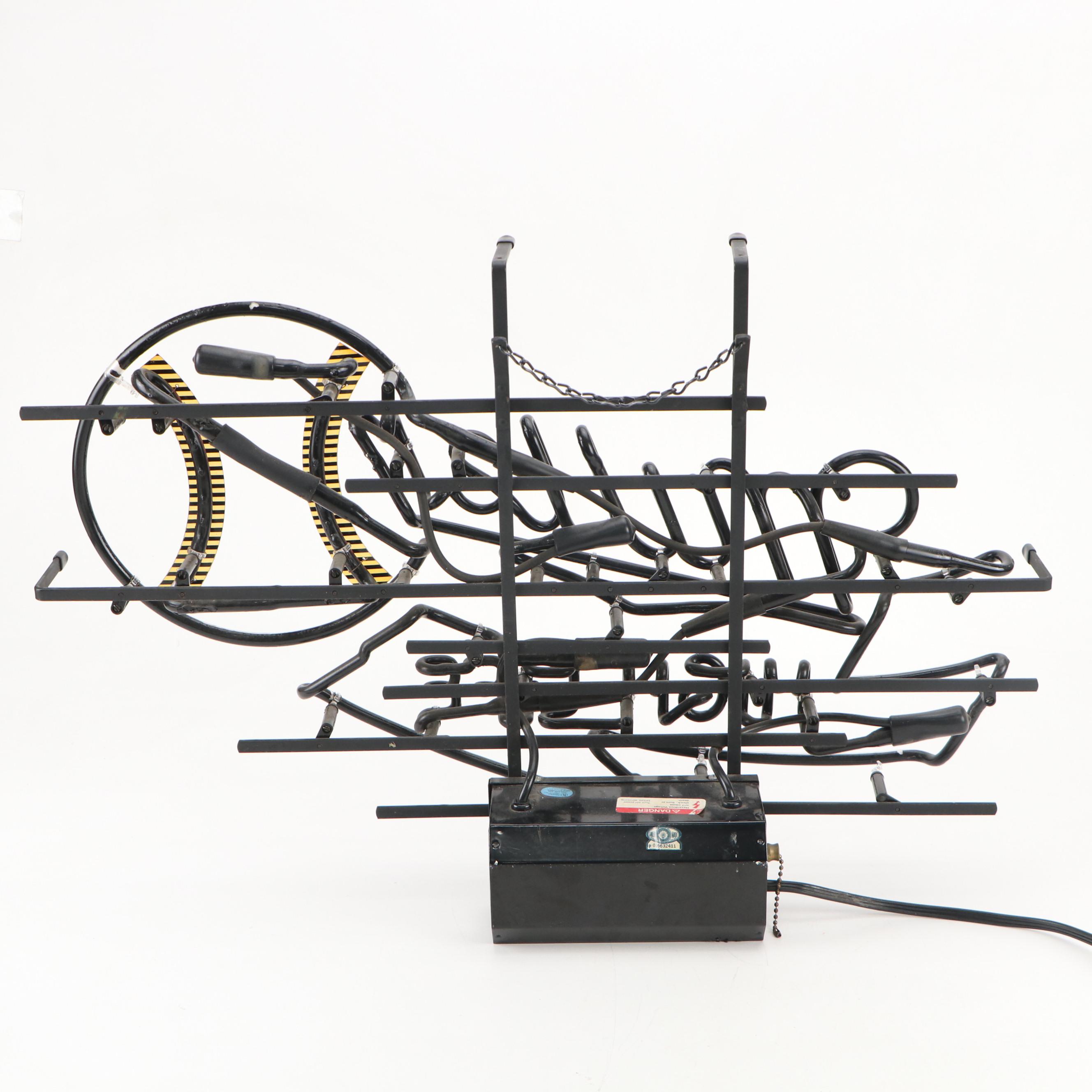 Miller High Life Baseball Illuminated Sign | EBTH