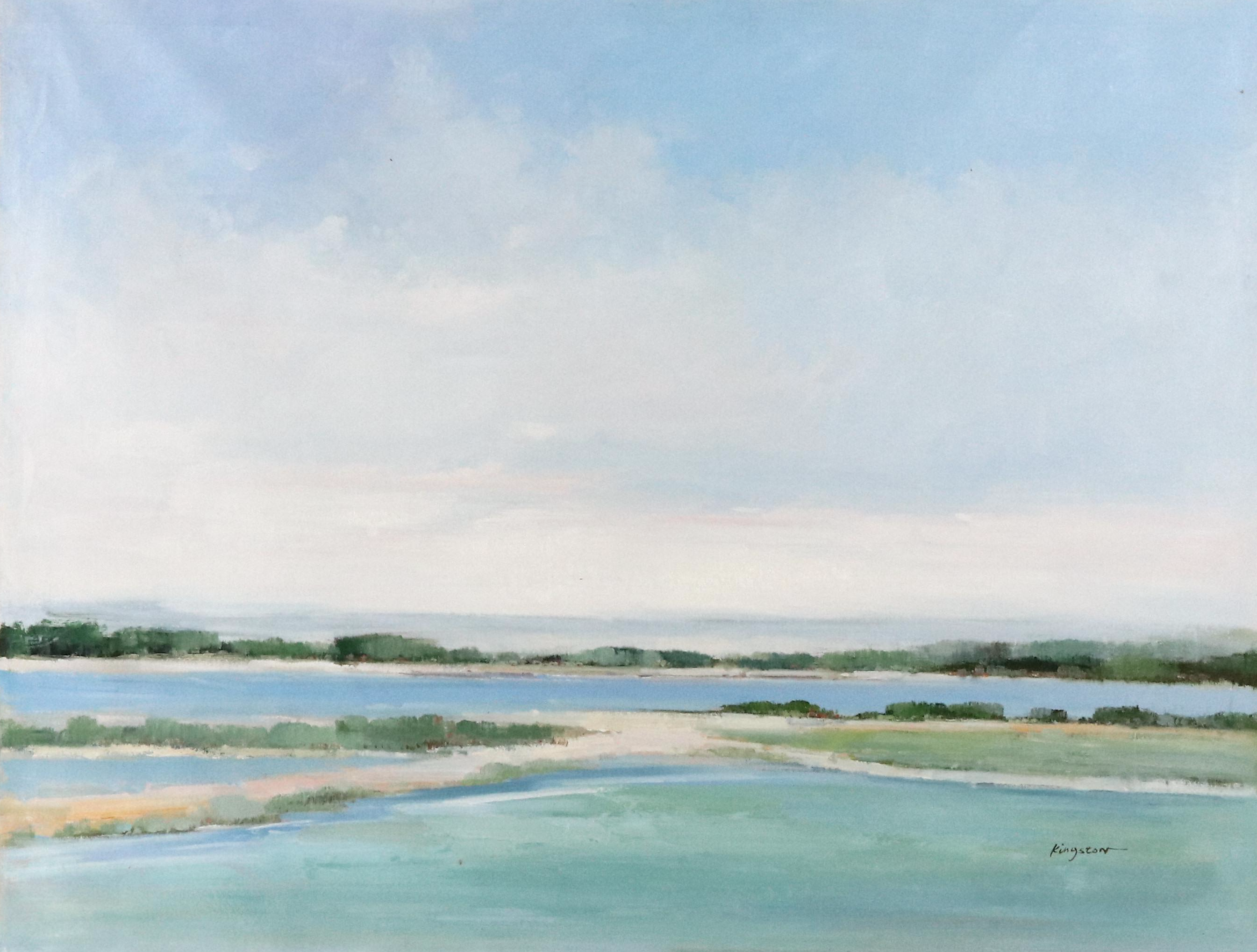 Kingston Coastal Landscape Oil Painting, 21st Century | EBTH