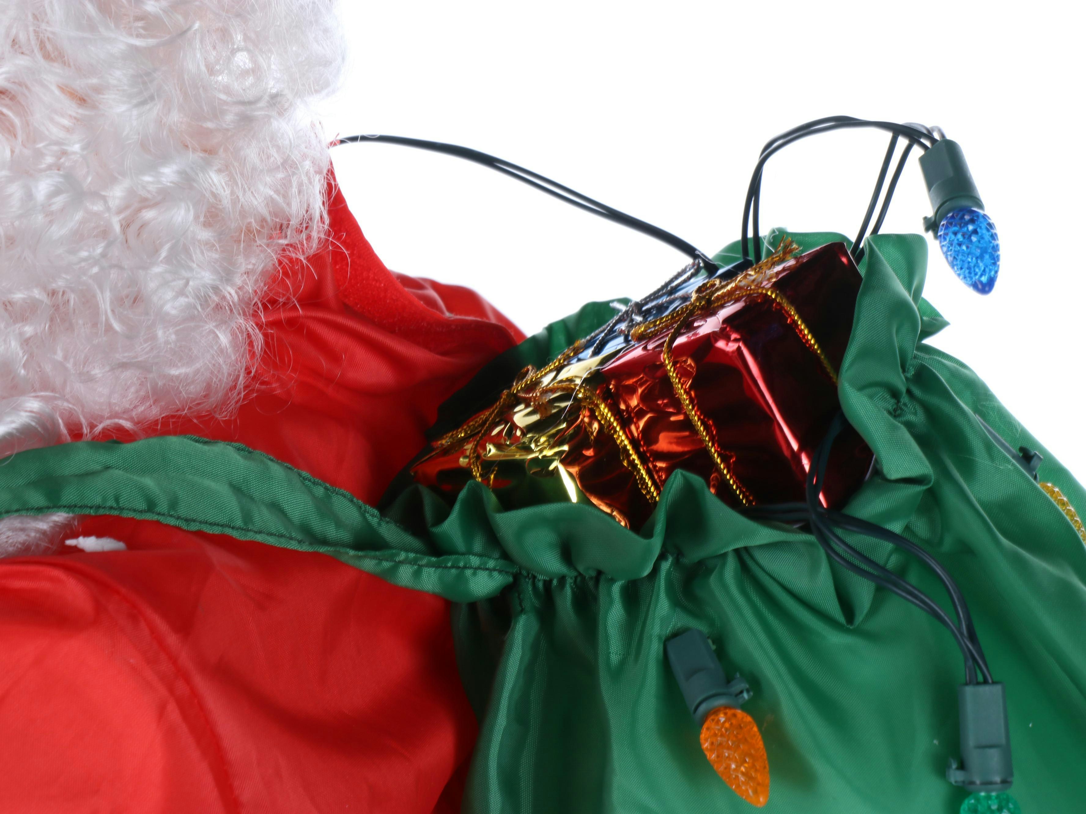 Mr. Christmas Outdoor Animatronic Climbing Santa Decorations | EBTH