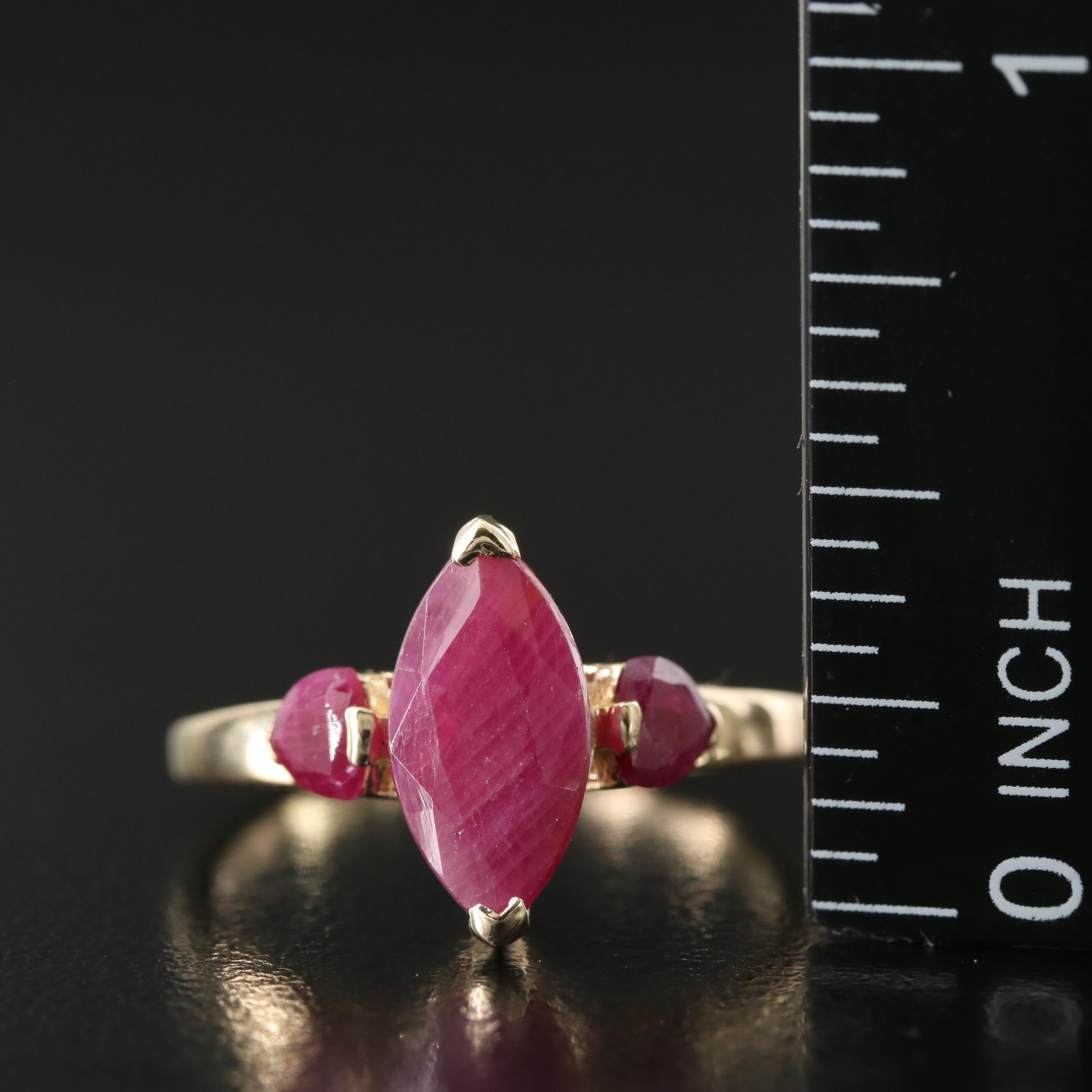 14K Filled Corundum Ring | EBTH