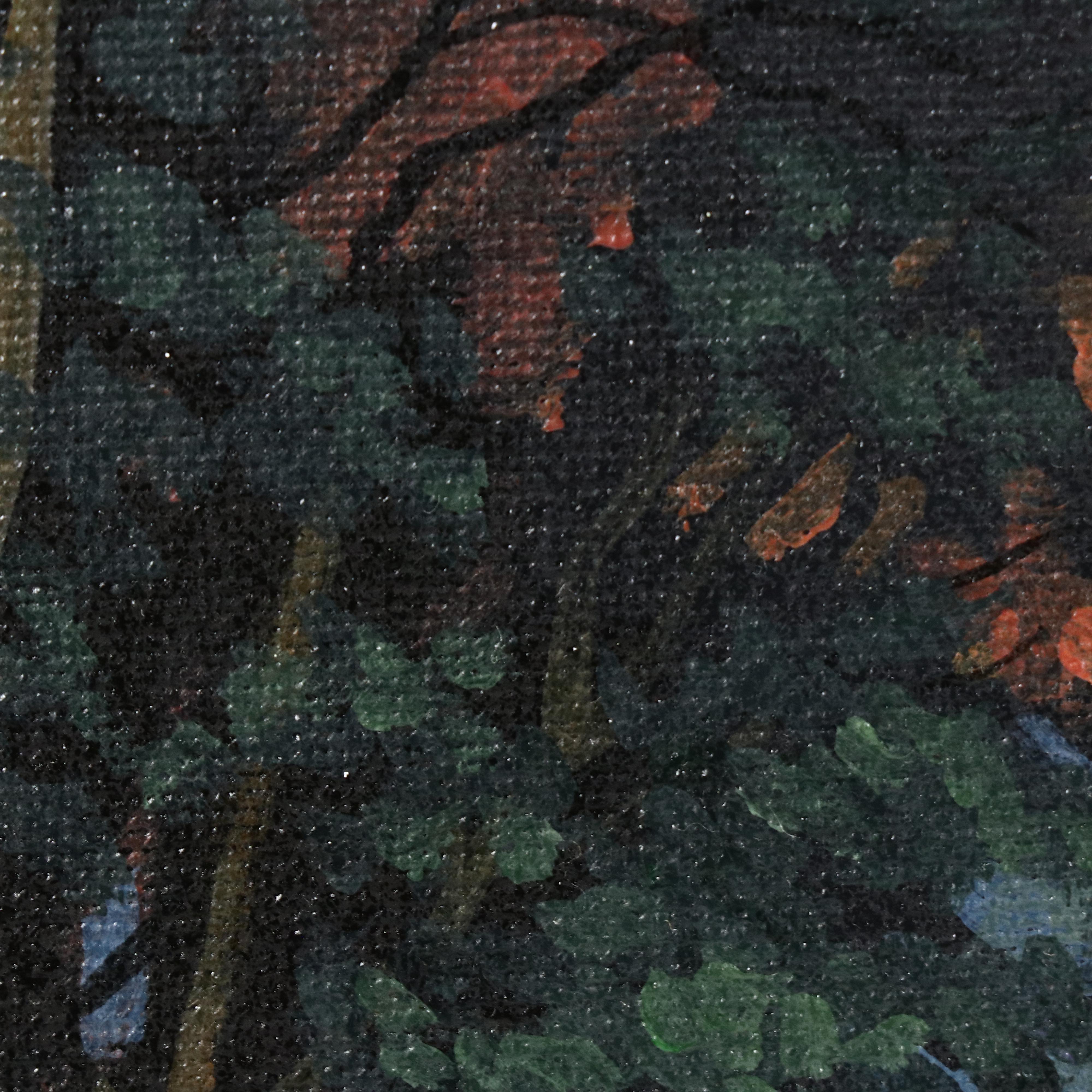 Douglas “Bumo” Johnpeer Sunset Landscape Oil Painting, 2025 | EBTH