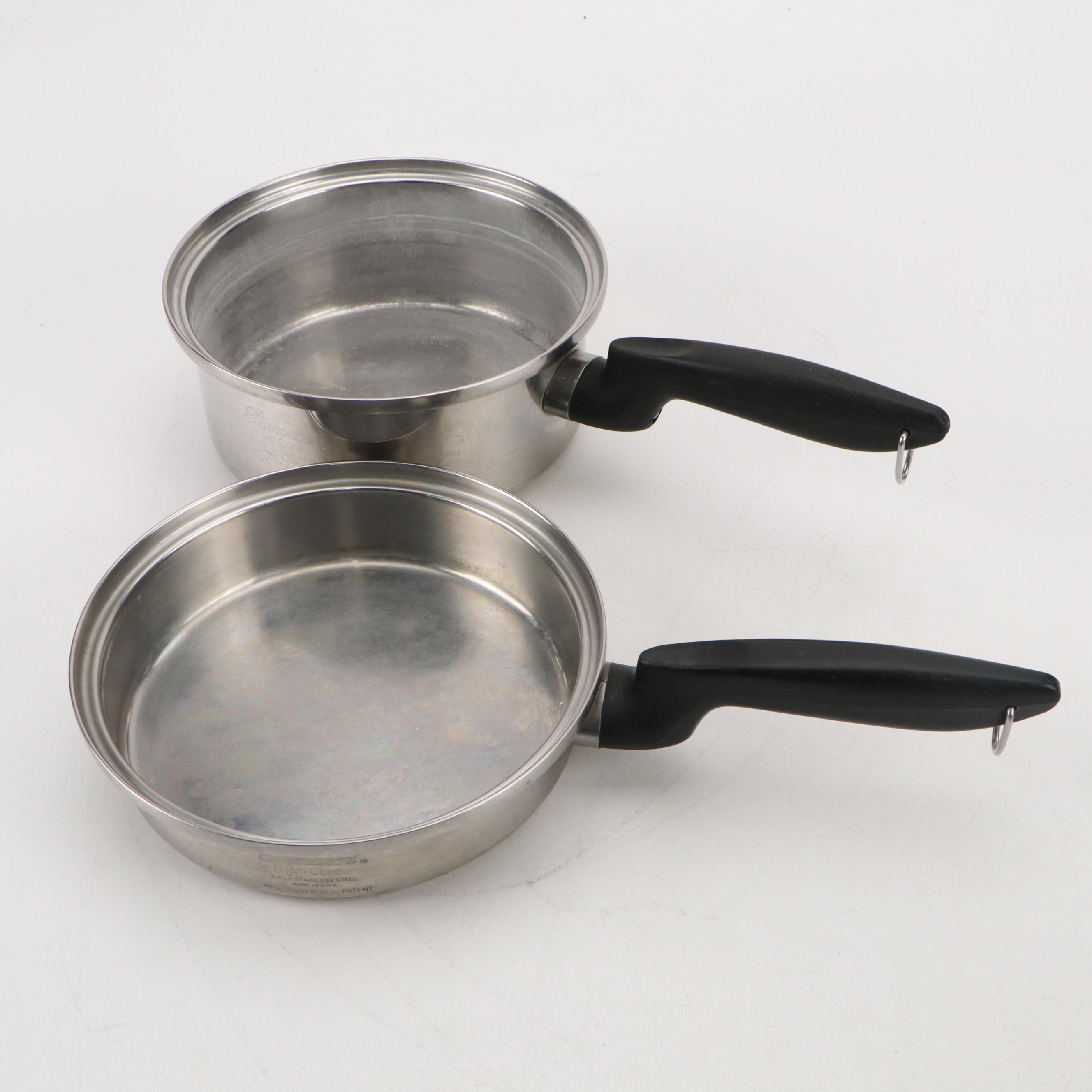 Permanent Stainless Steel Pots and Pans, Mid to Late 20th Century | EBTH