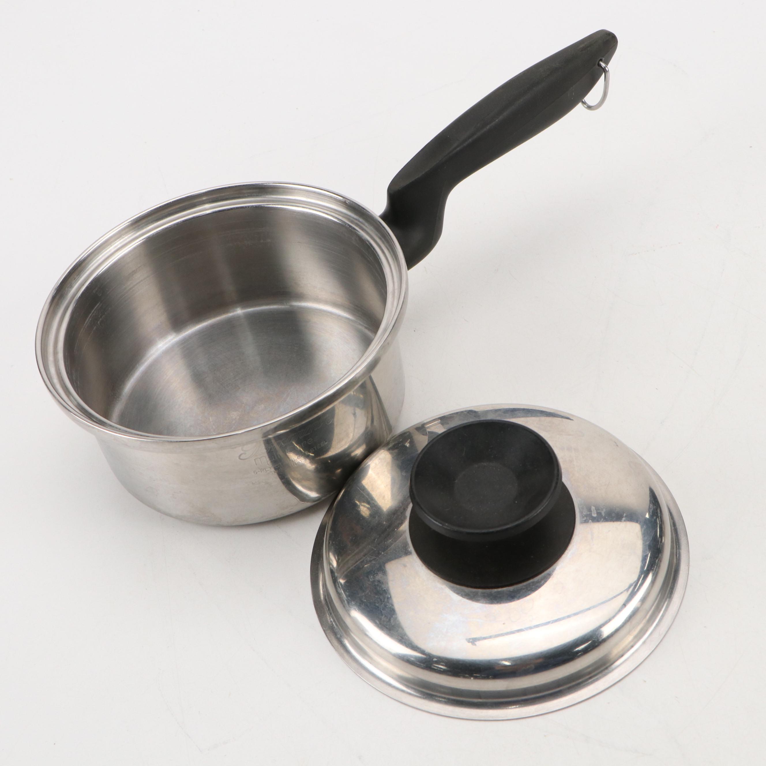 Permanent Stainless Steel Pots and Pans, Mid to Late 20th Century | EBTH