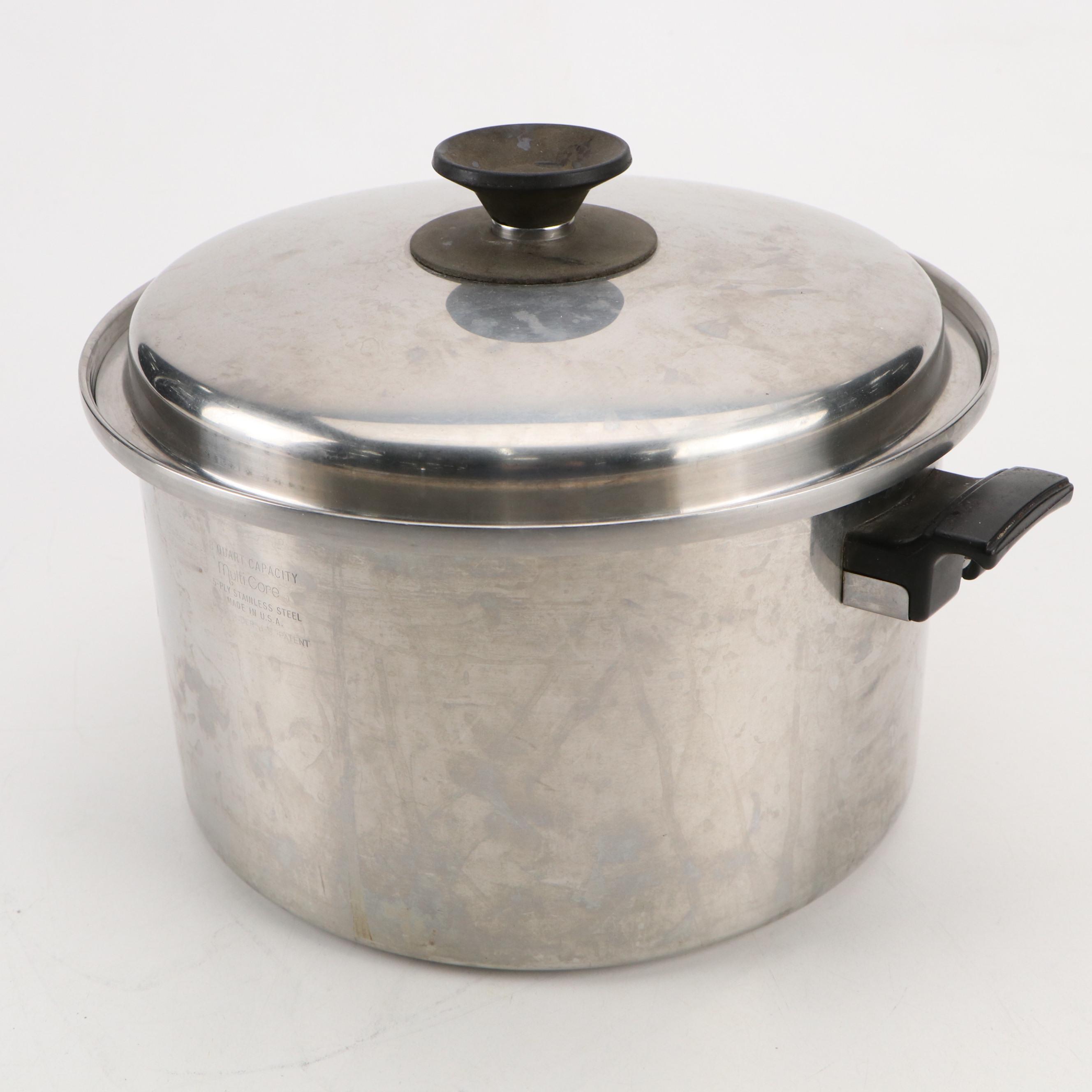 Permanent Stainless Steel Pots and Pans, Mid to Late 20th Century | EBTH