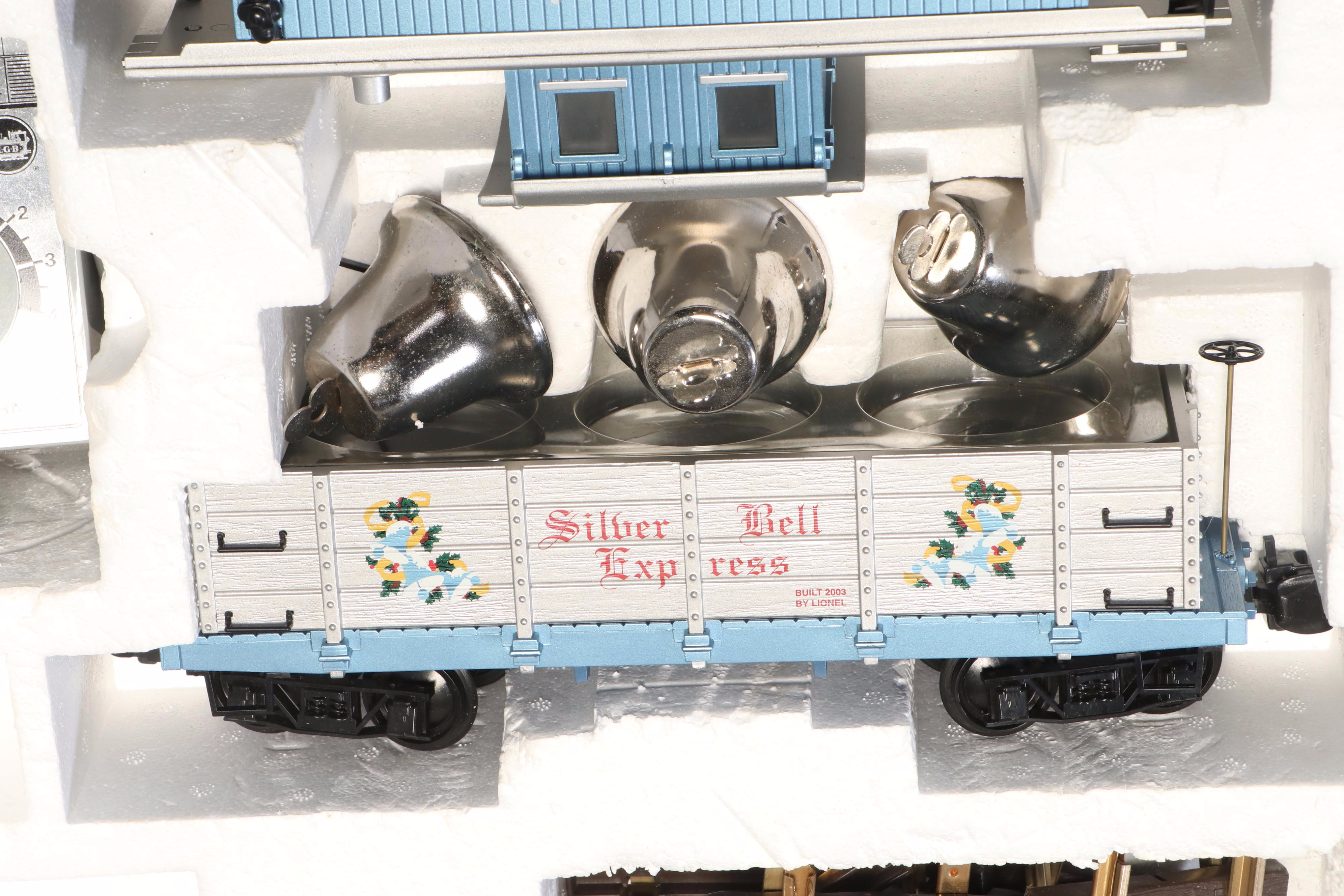 Lionel Silver Bell Express Christmas Train Set, Early 21 Century | EBTH