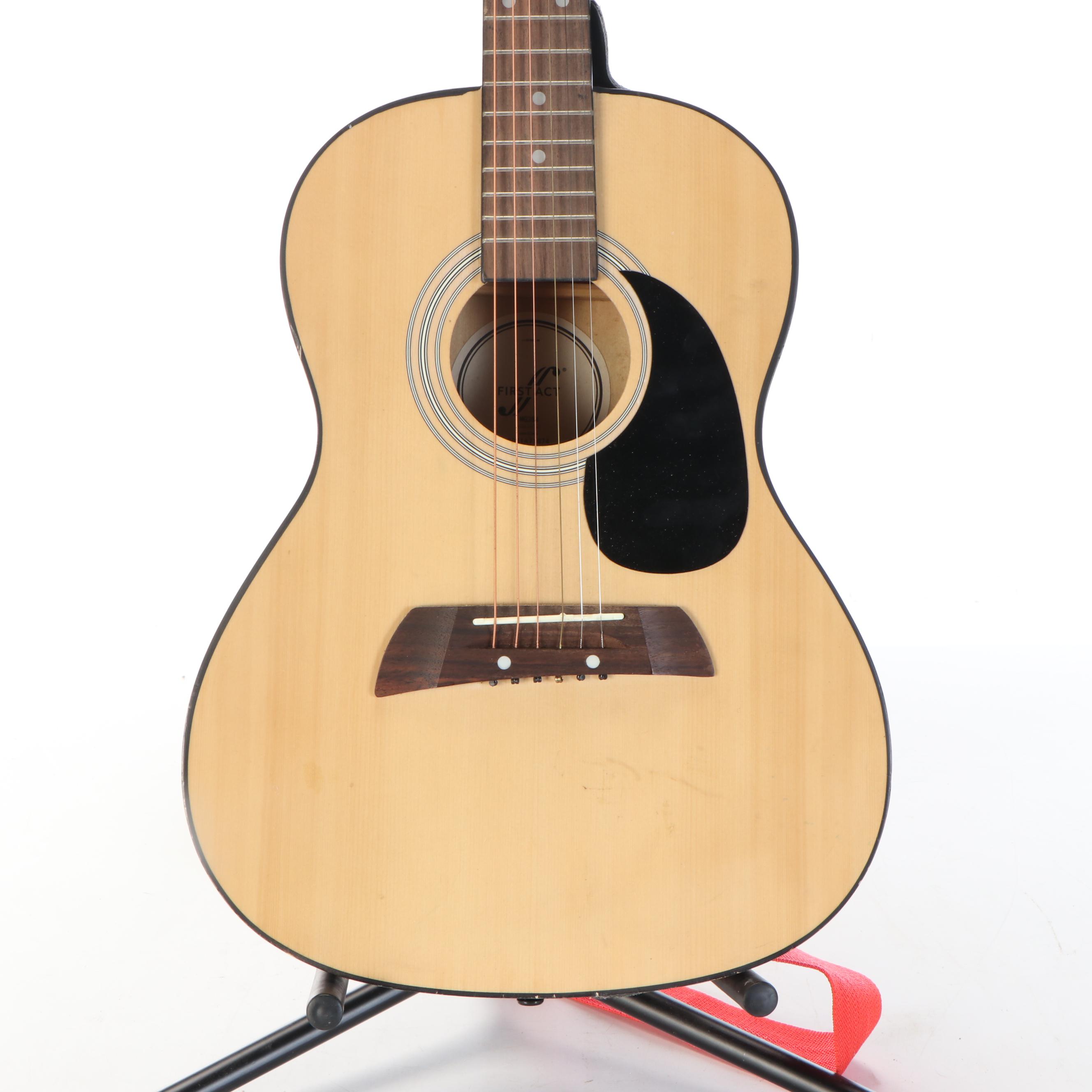 First Act Acoustic Guitar with Case | EBTH