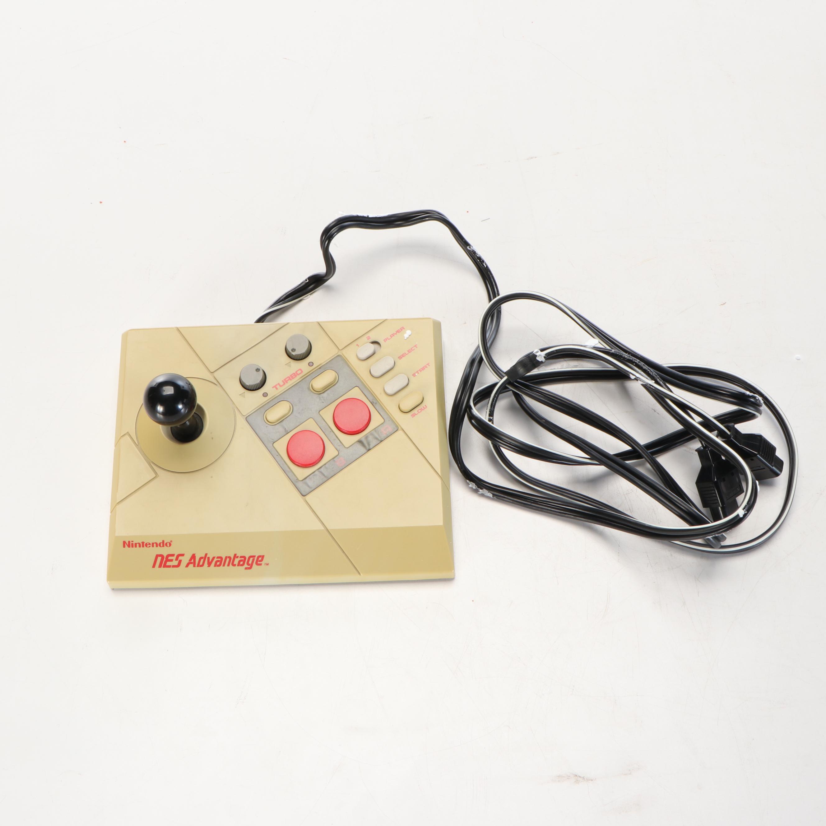 Nintendo Entertainment System Action Set, Advantage Controller and ...