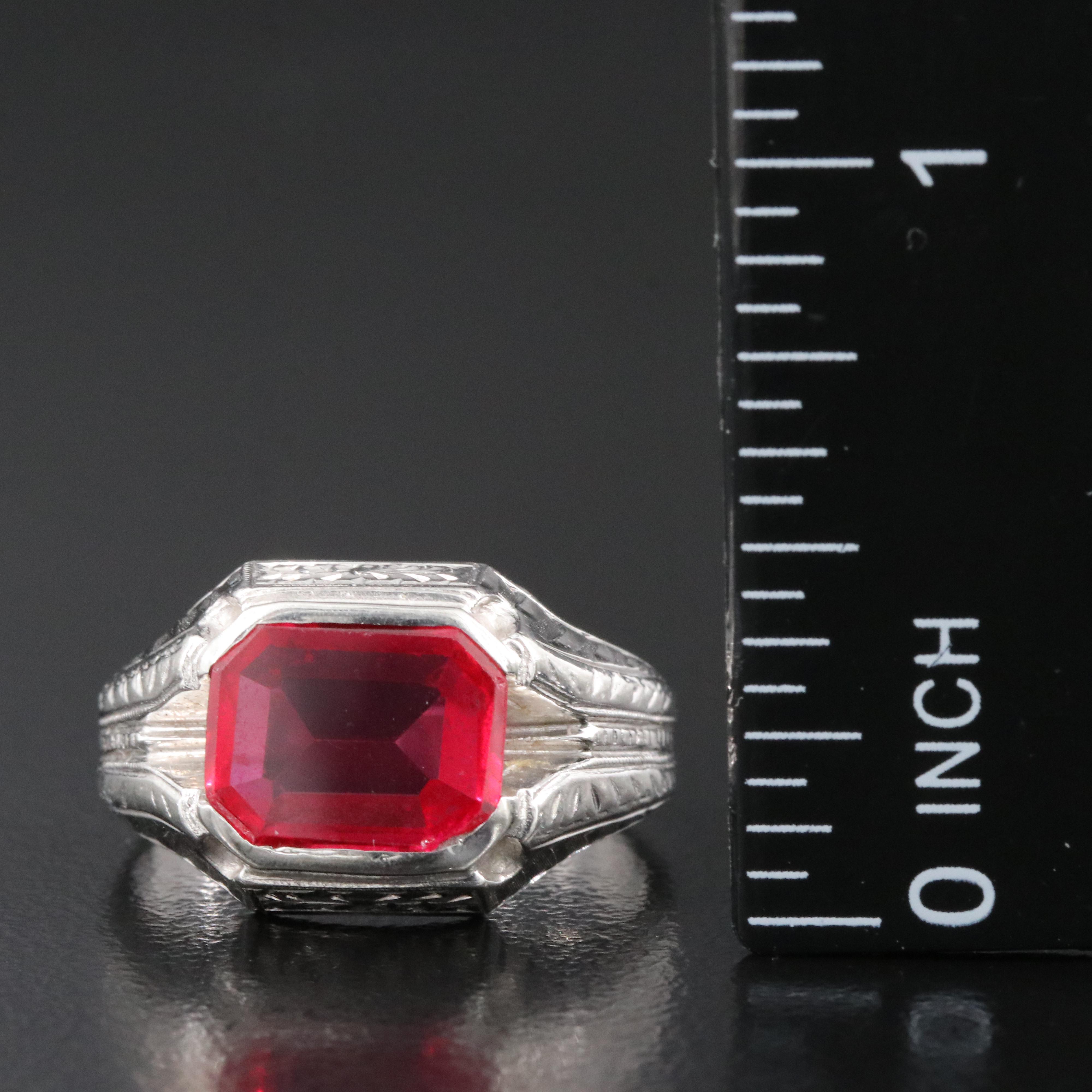 Vintage 10K Ruby Ring | EBTH