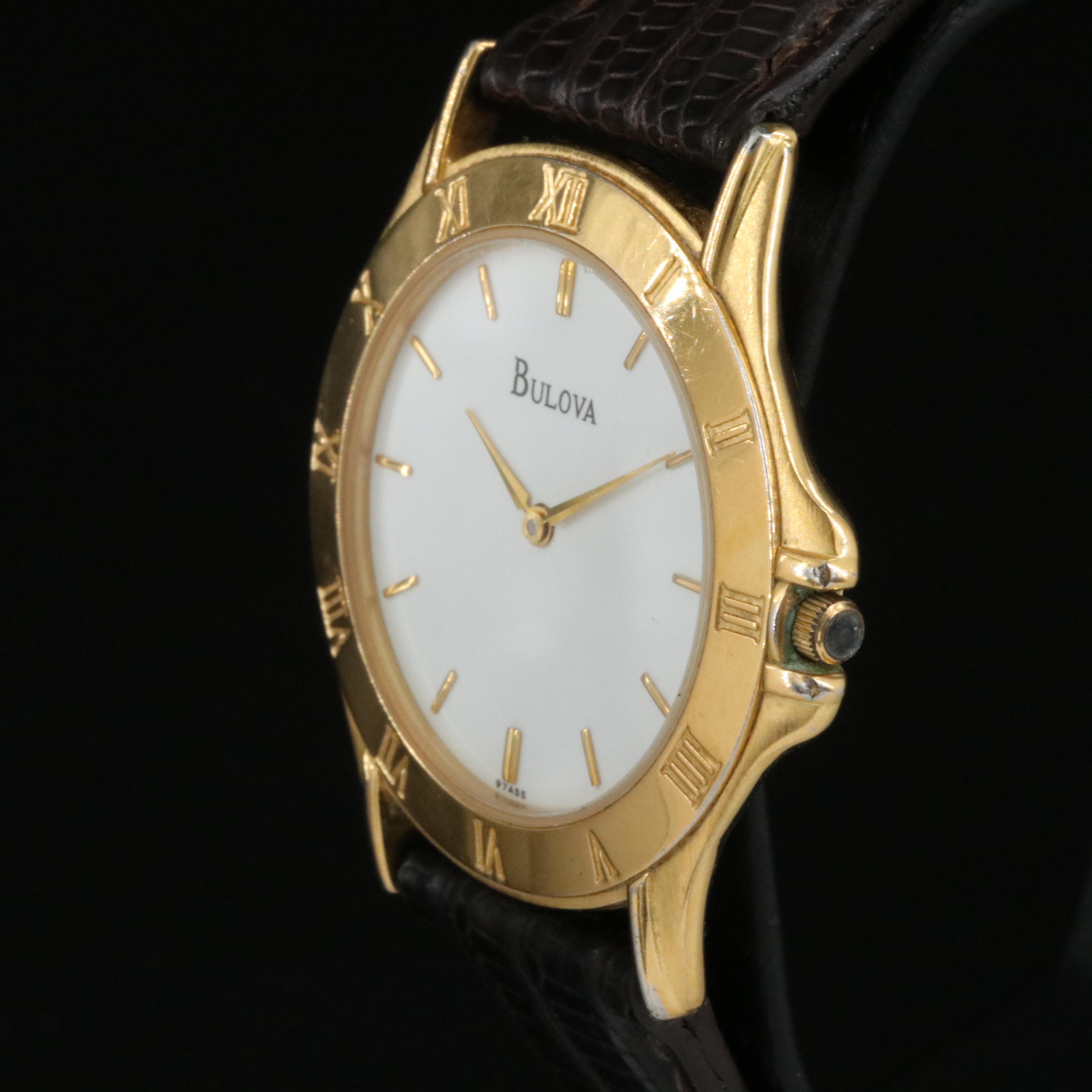 Bulova White Dial 34mm Quartz Watch | EBTH