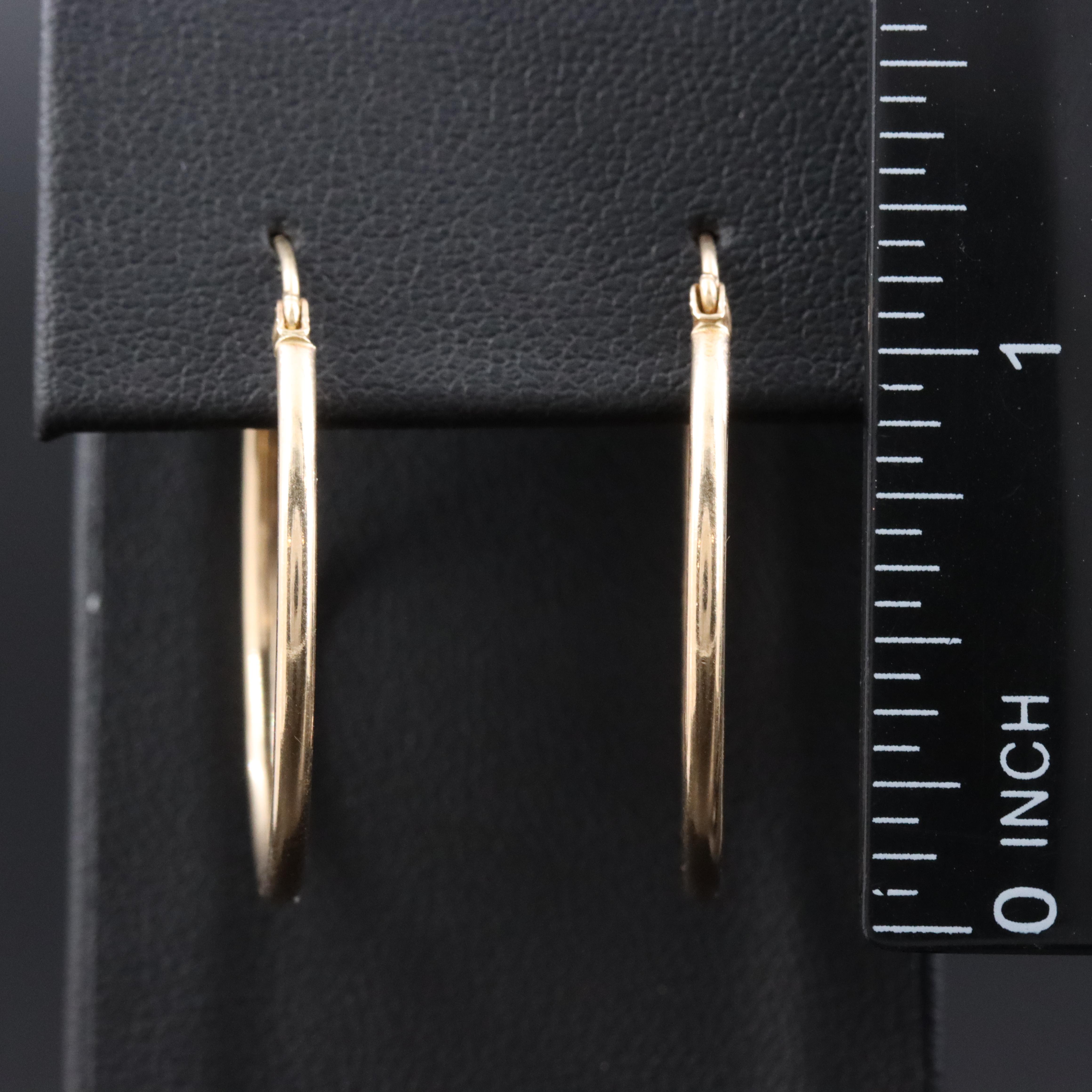 14K Hoops | EBTH