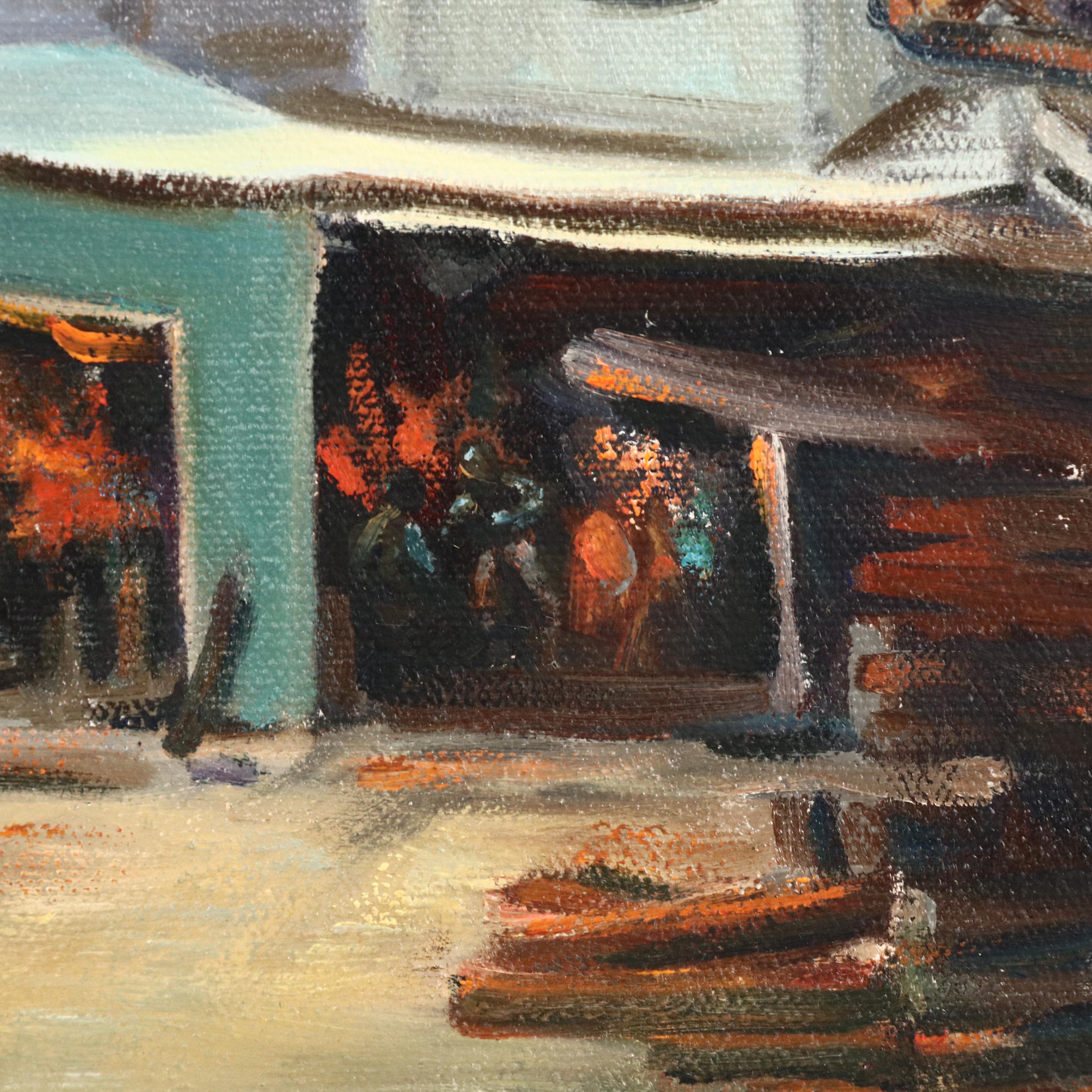 Eileen Gorton Shanley Oil Painting "The Foundry, Rockport, Mass.," 1983 | EBTH