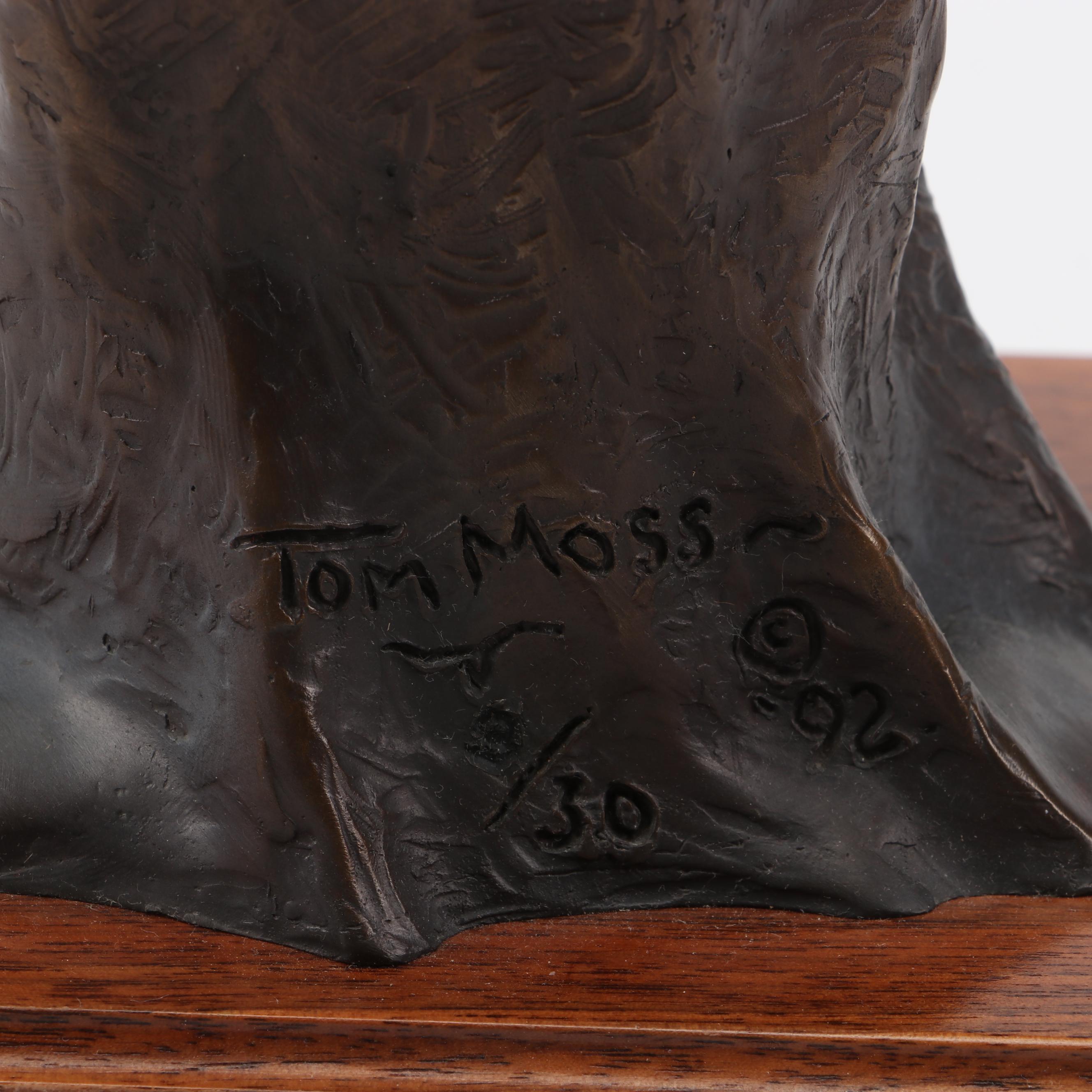 Tom Moss Bronze Statue "Winter," 1992 | EBTH