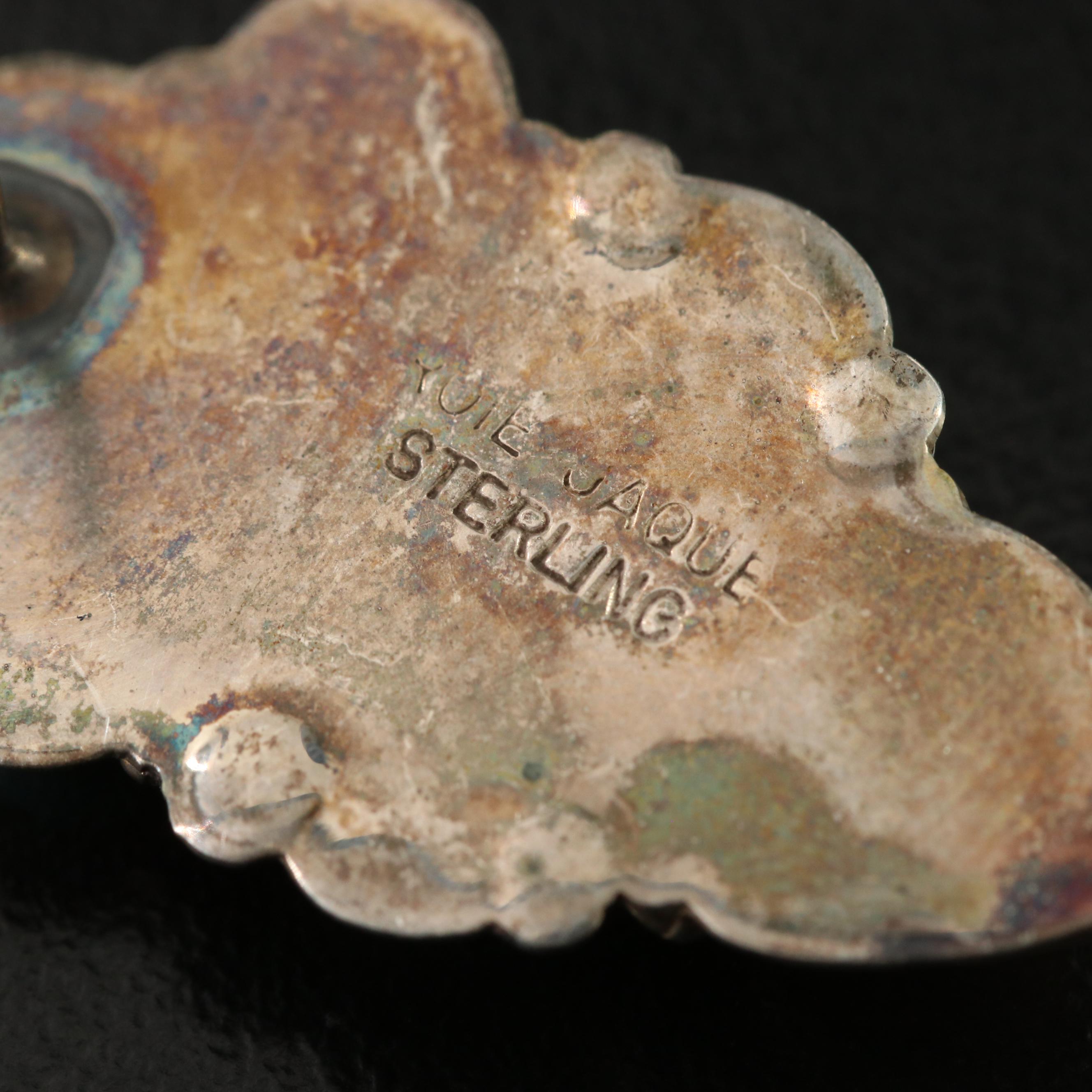 Navajo Diné Roie Jaque Sterling Turquoise, Spiny Oyster and Jasper ...