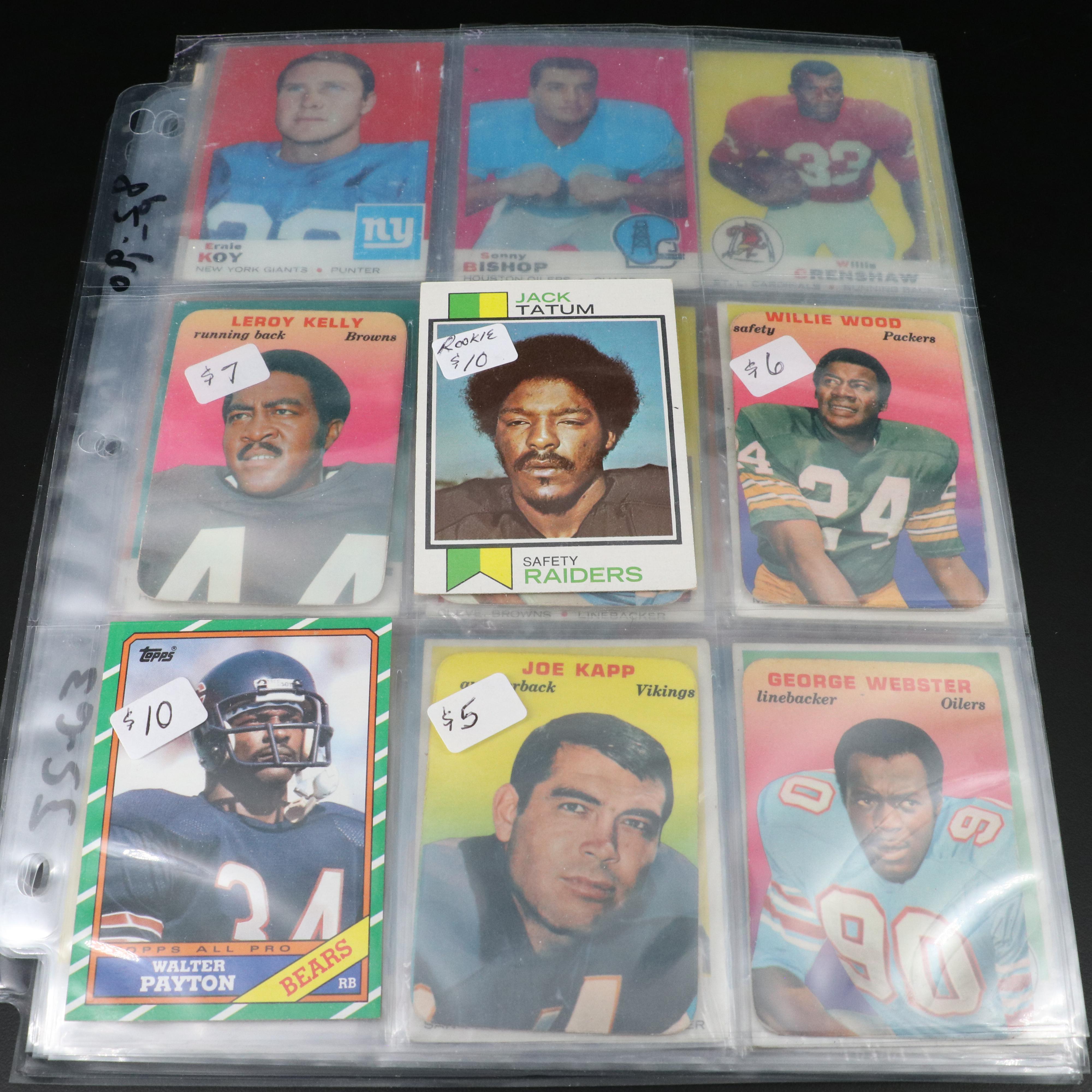 Topps Football Cards and Posters Featuring O.J. Simpson and More 1950s ...