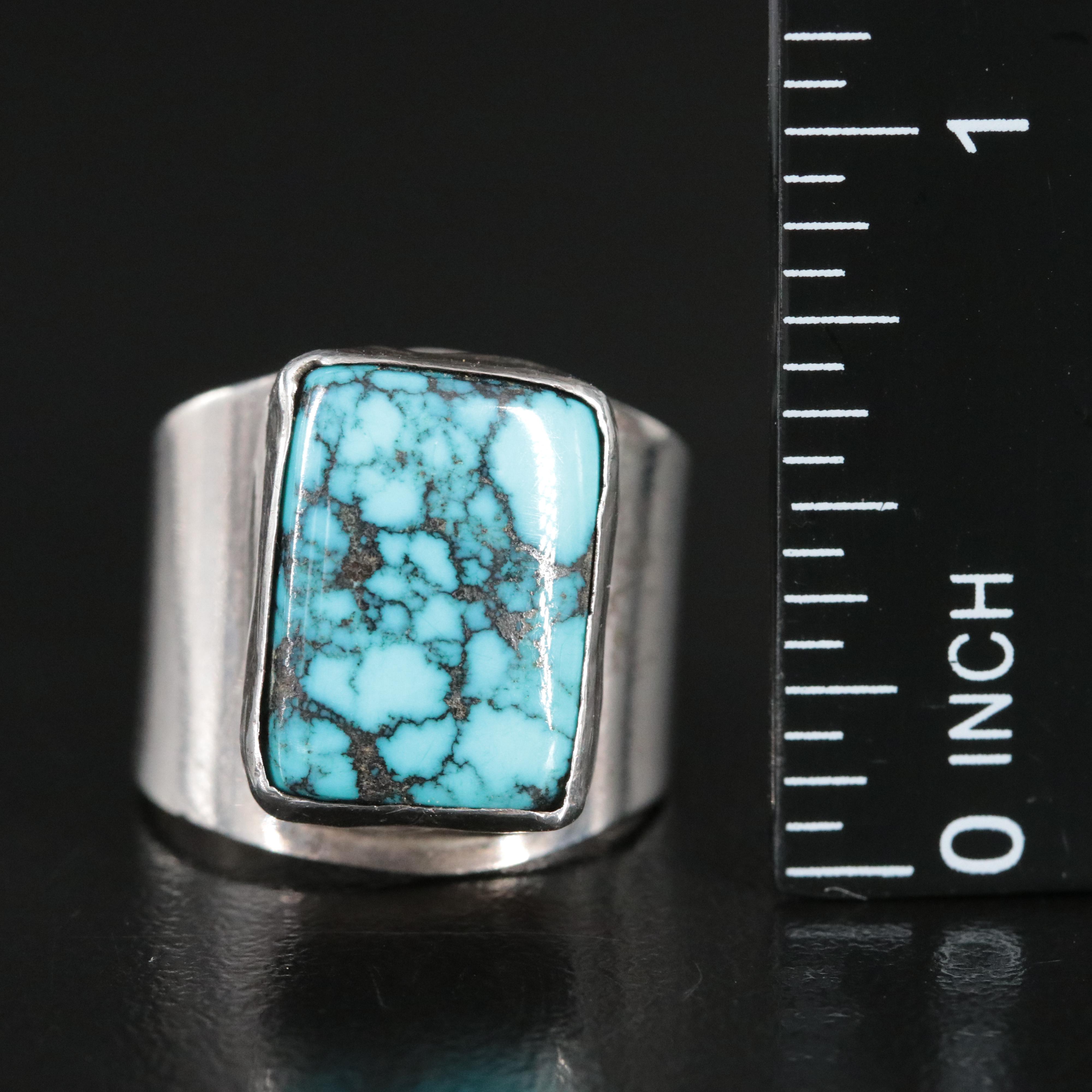 Vintage Sterling Turquoise Ring | EBTH