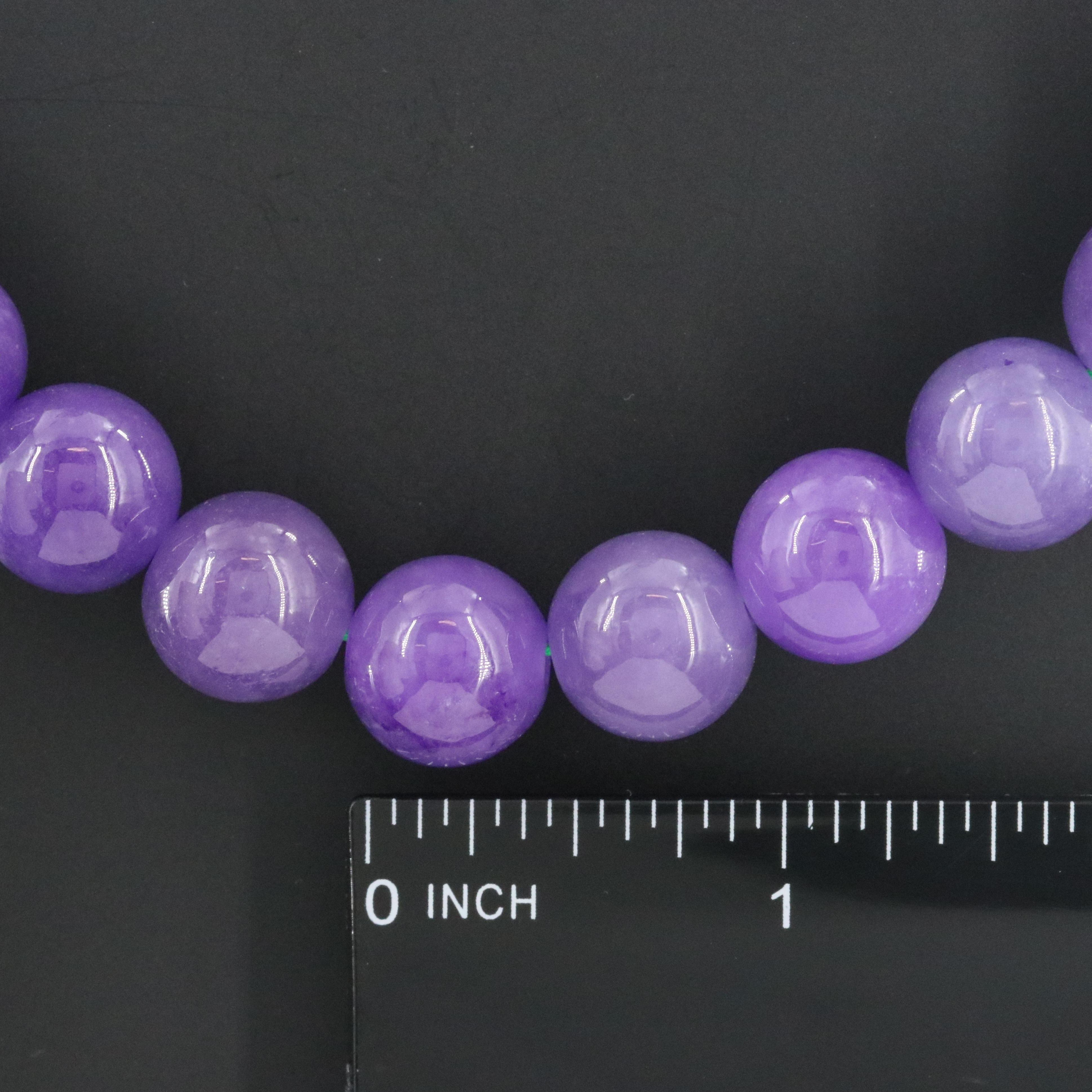 Jadeite Bead Necklace | EBTH