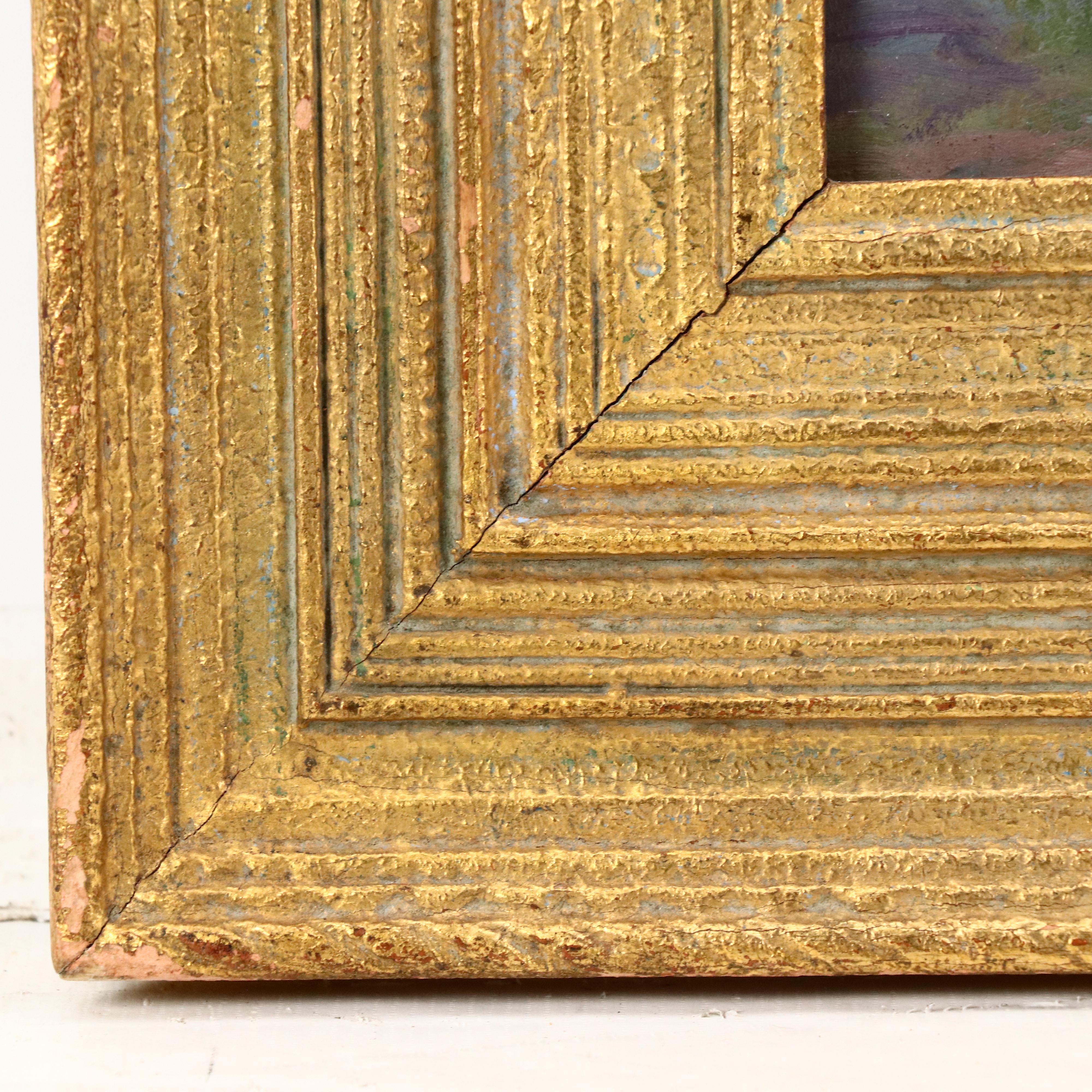 Alice McKee Dusk Landscape Oil Painting "Sage and Sarvis," 1921 | EBTH