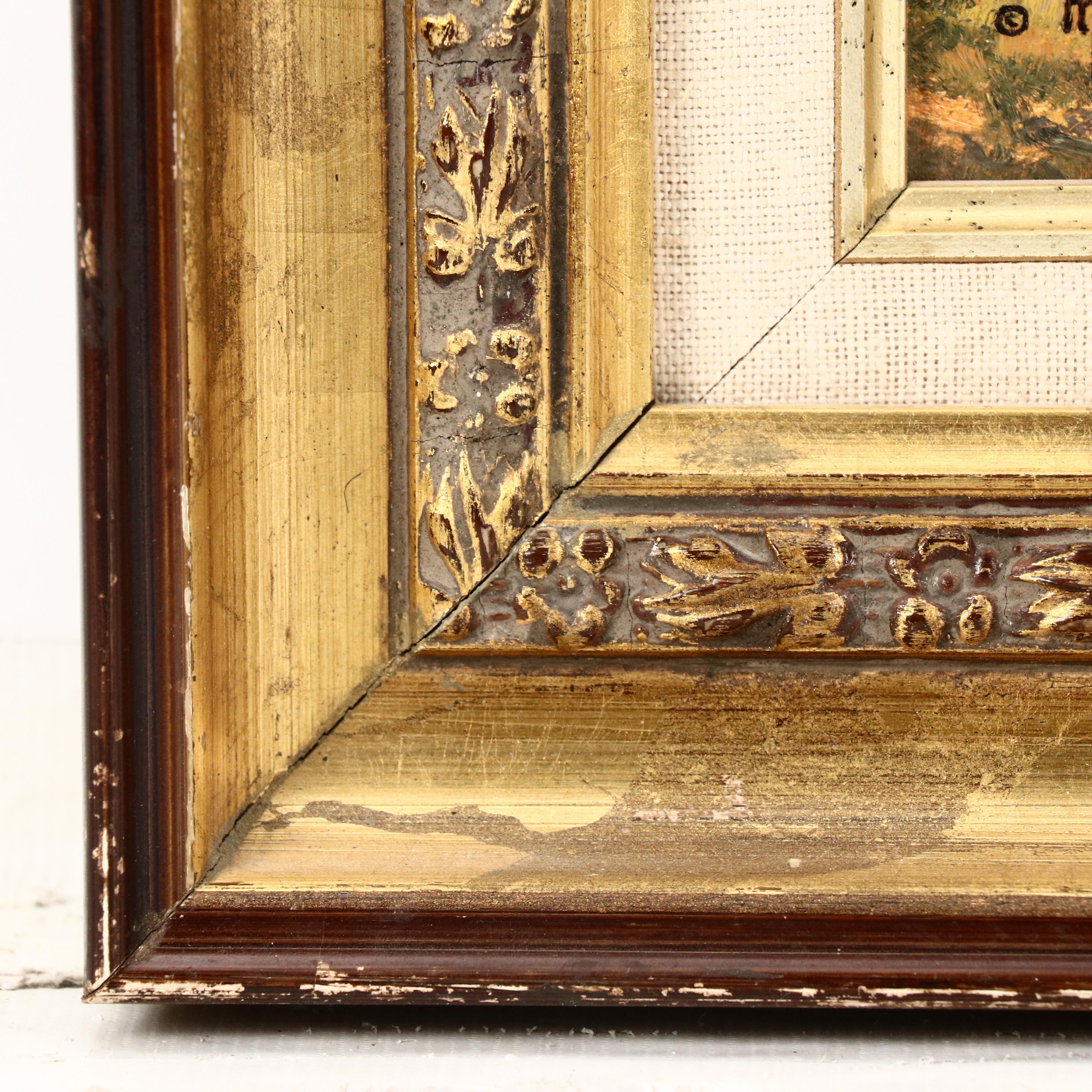 Mark Pettit Mountainous Landscape Oil Painting, 1989 | EBTH