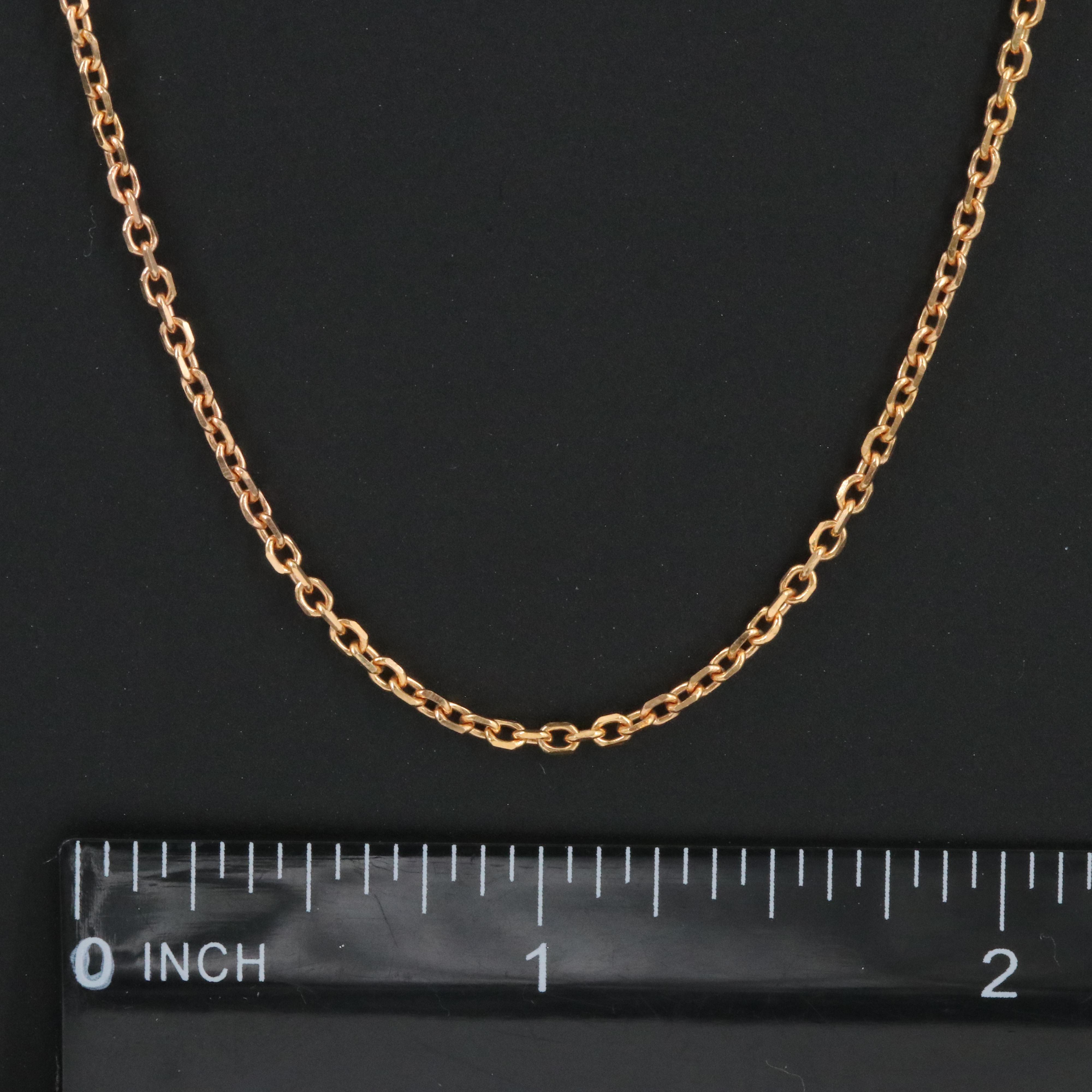 14K Cable Chain Necklace | EBTH