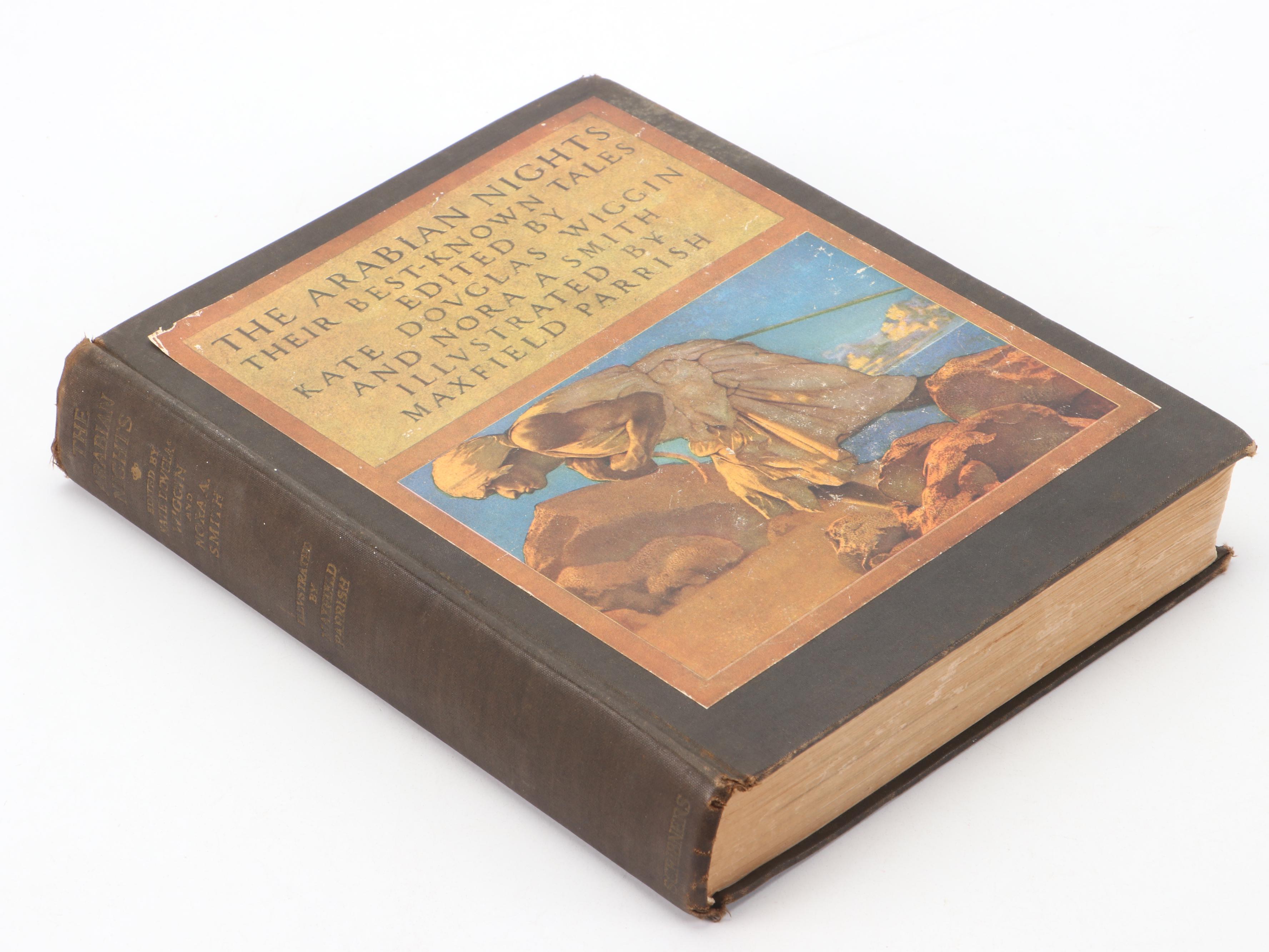 Maxfield Parrish Illustrated "The Arabian Nights" Edited by WIggin and ...