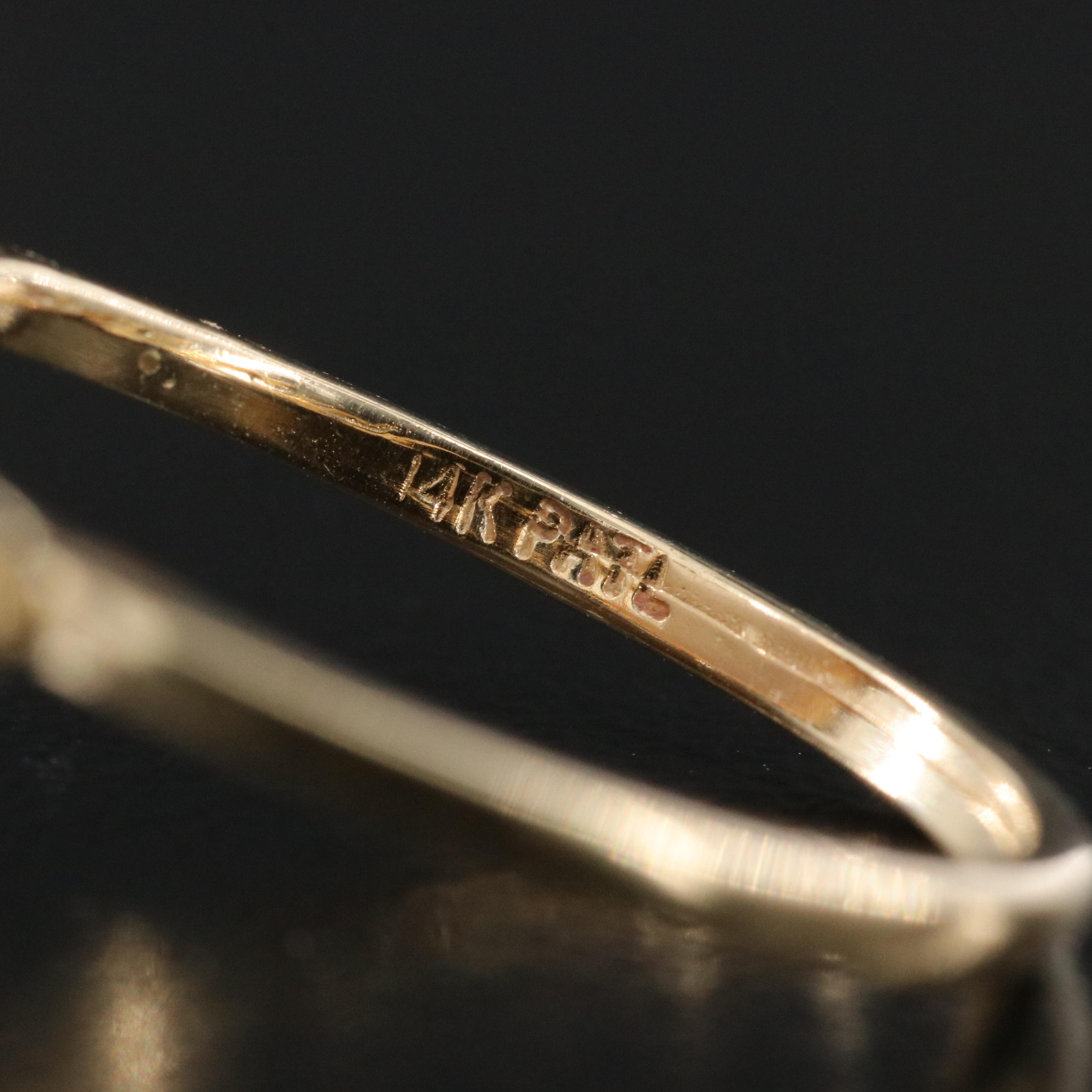 14K Mabé Pearl Ring | EBTH