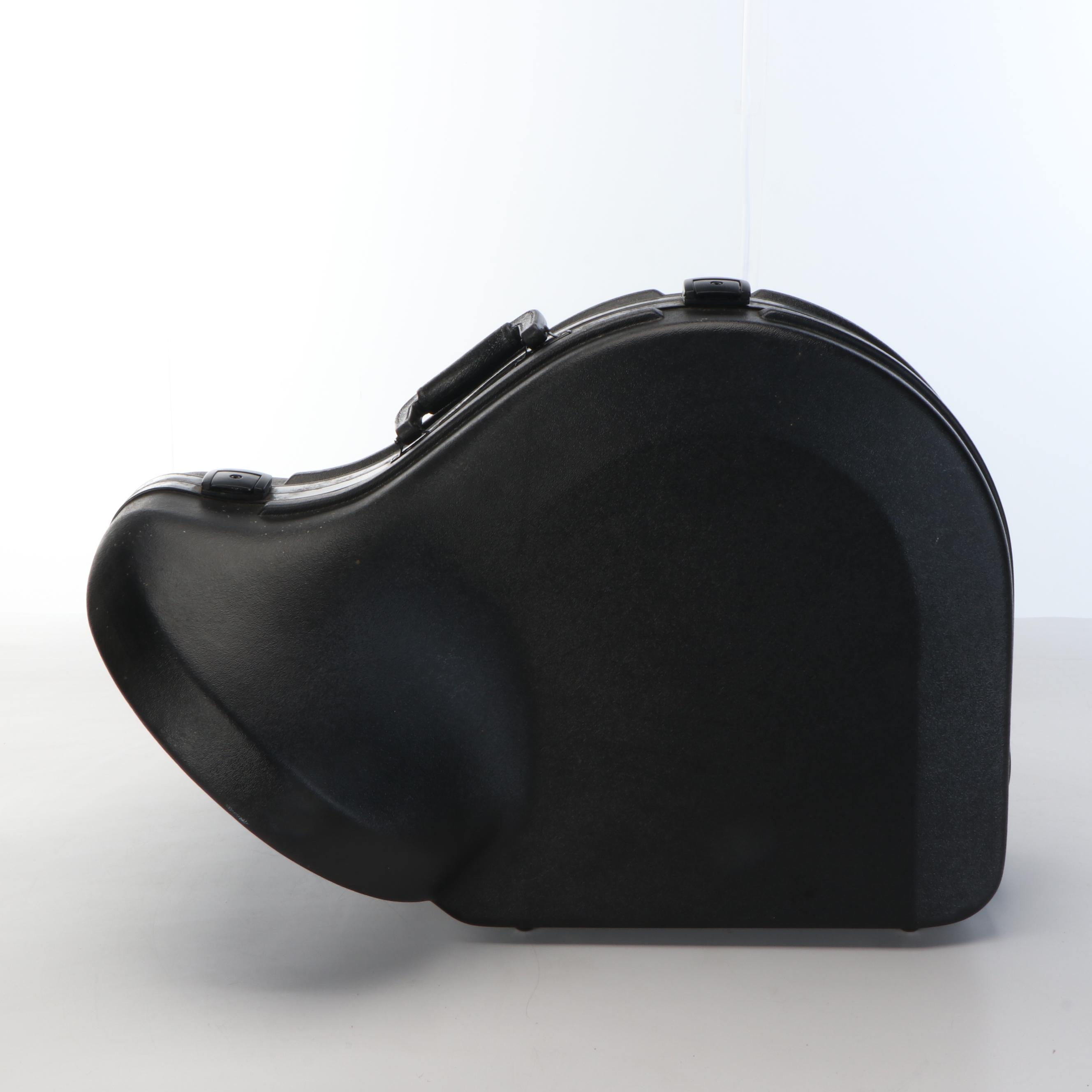 Conn 6D Lacquered Brass French Double Horn with Padded Travel Case | EBTH