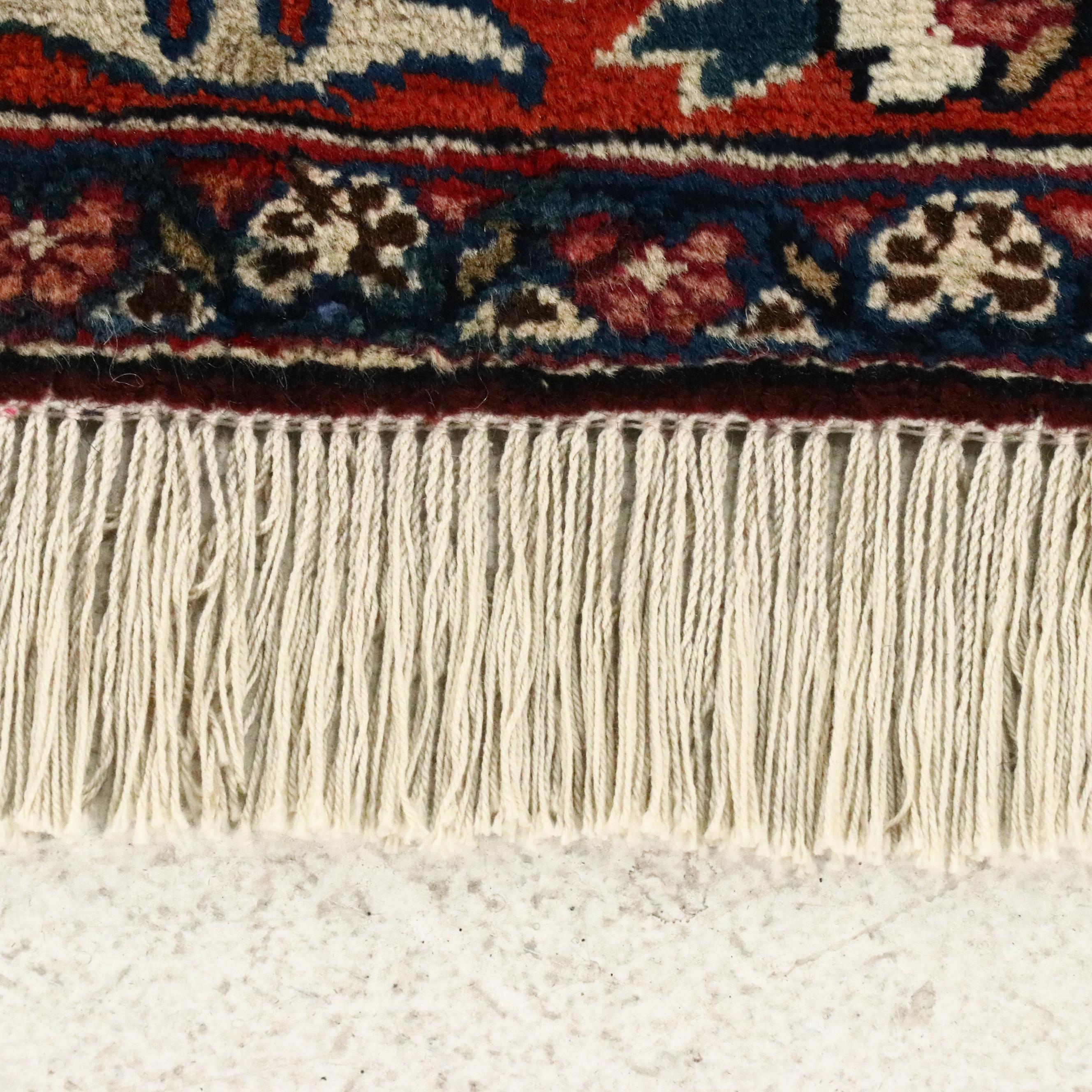 4'4 x 6'2 Hand-Knotted Persian Kerman Area Rug | EBTH