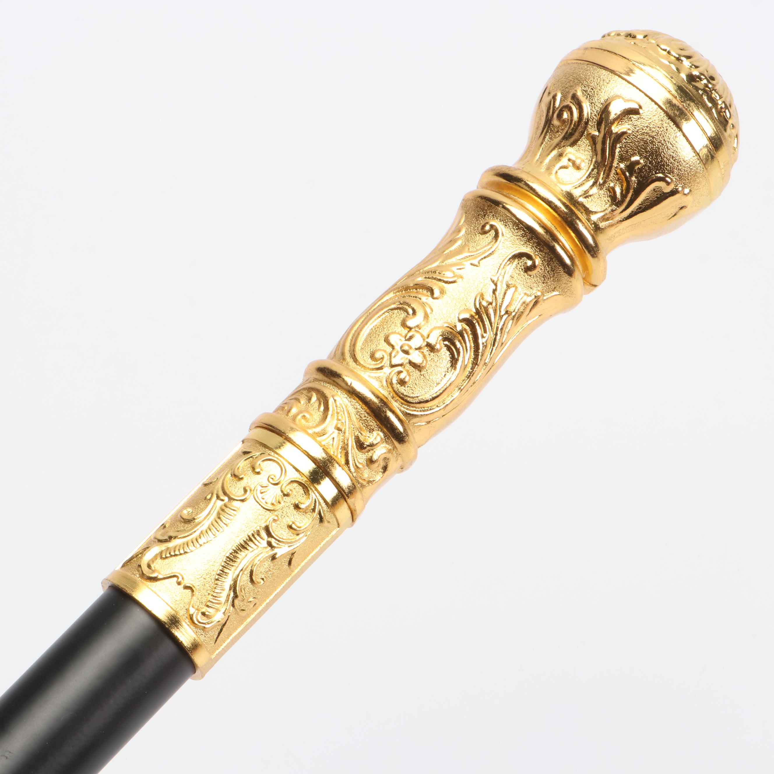 Embossed Acanthus Leaf Handle Sword Cane | EBTH