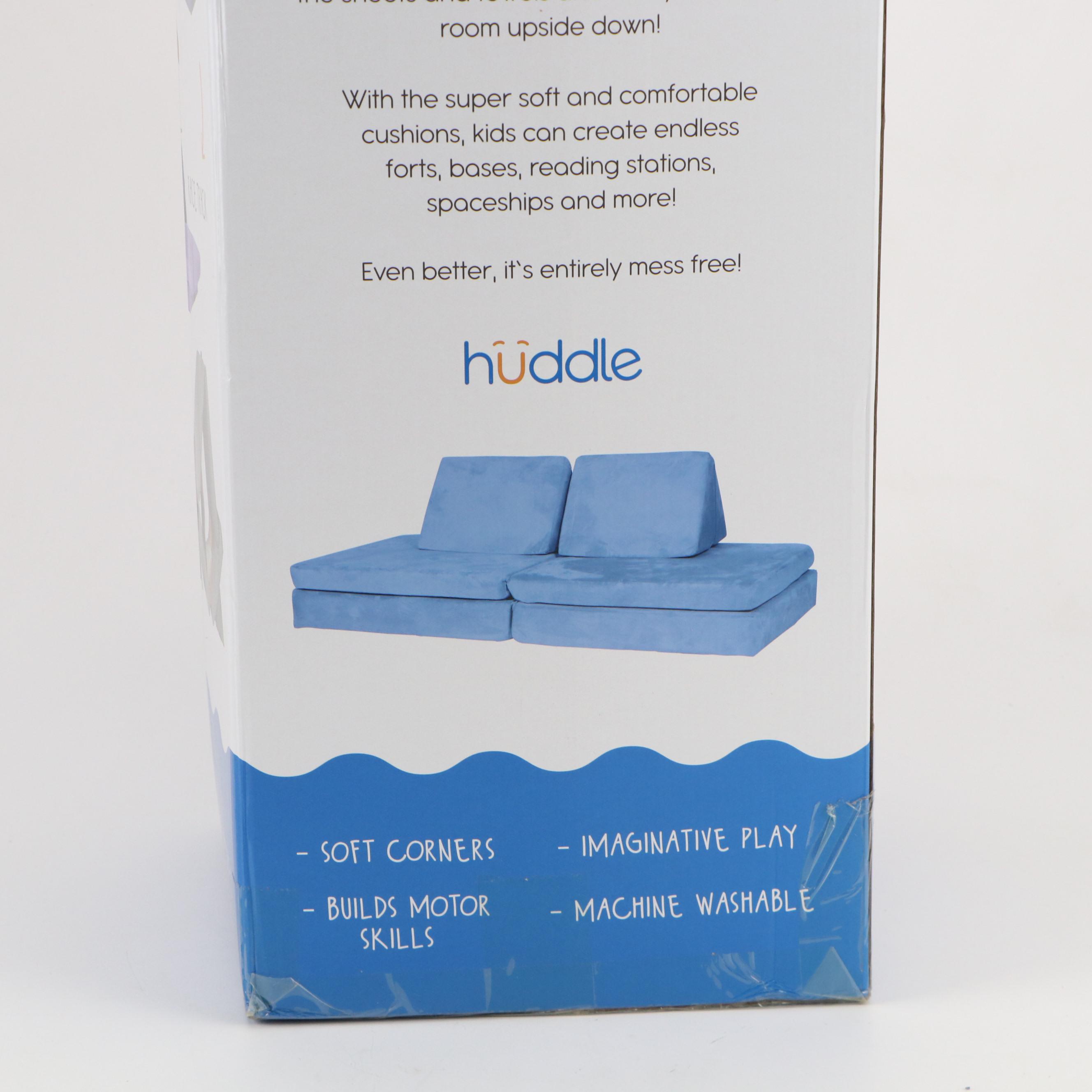 Huddle Gray Modular Children's Toy Couch | EBTH