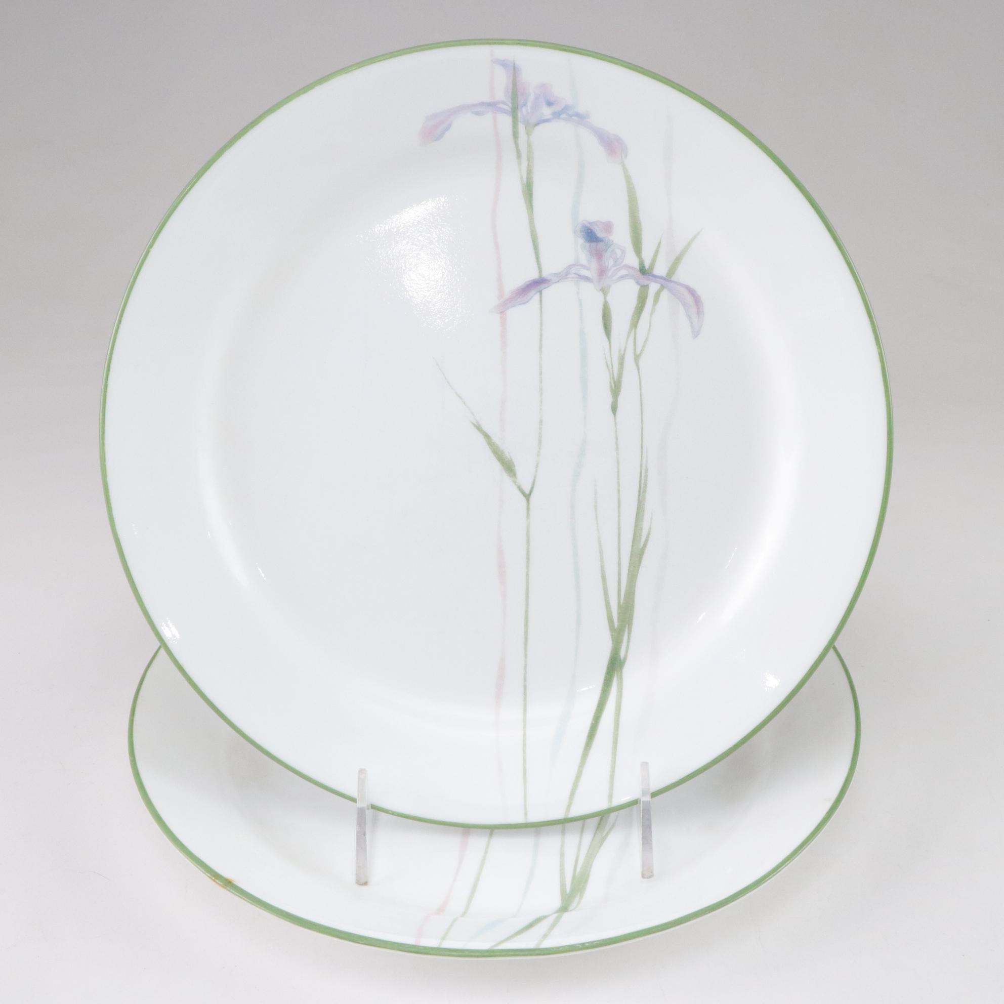 Corning by Corelle "Shadow Iris" Dinnerware with Glassware & Serving ...