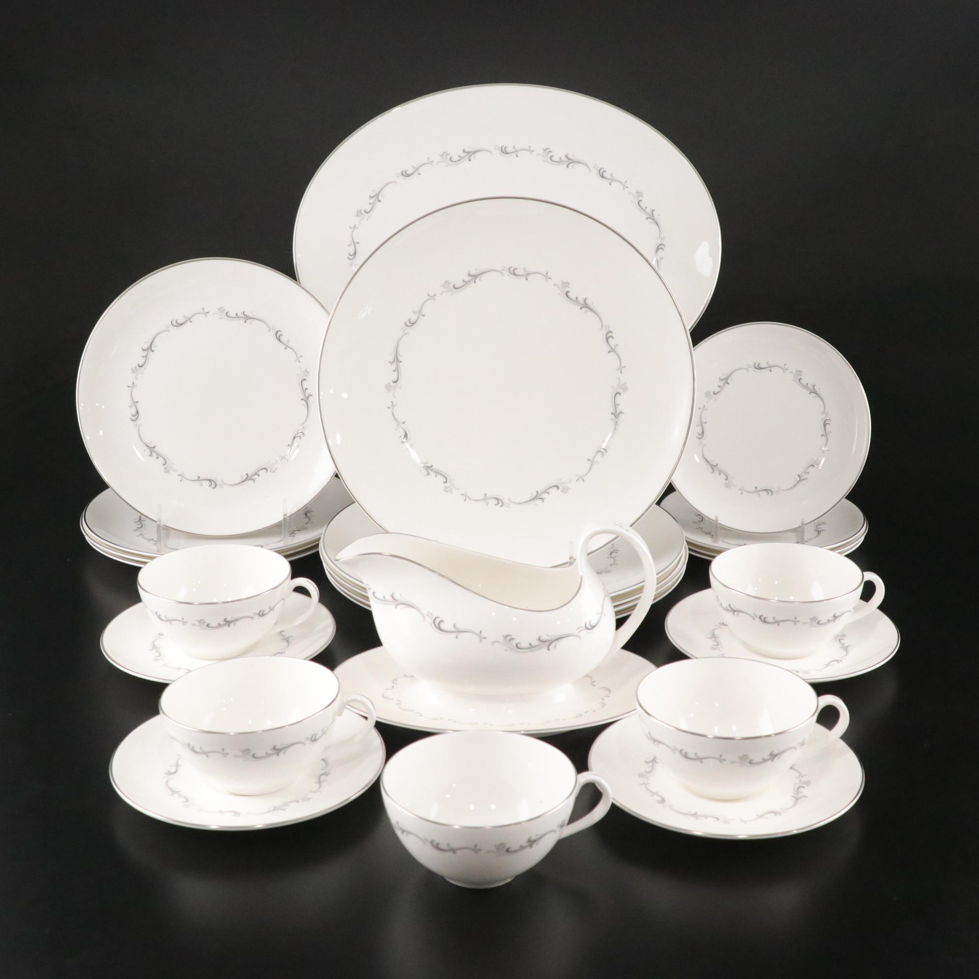 Royal Doulton "Coronet" Bone China Dinnerware for Four Diners, 1957 ...