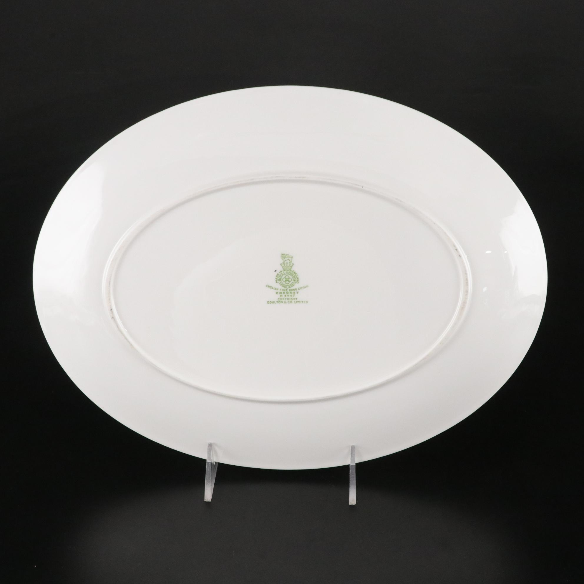 Royal Doulton "Coronet" Bone China Dinnerware for Four Diners, 1957 ...