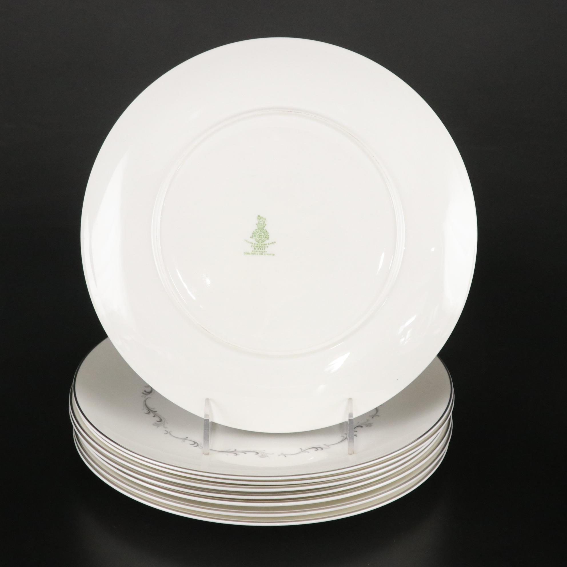 Royal Doulton "Coronet" Dinnerware for Eight Diners | EBTH