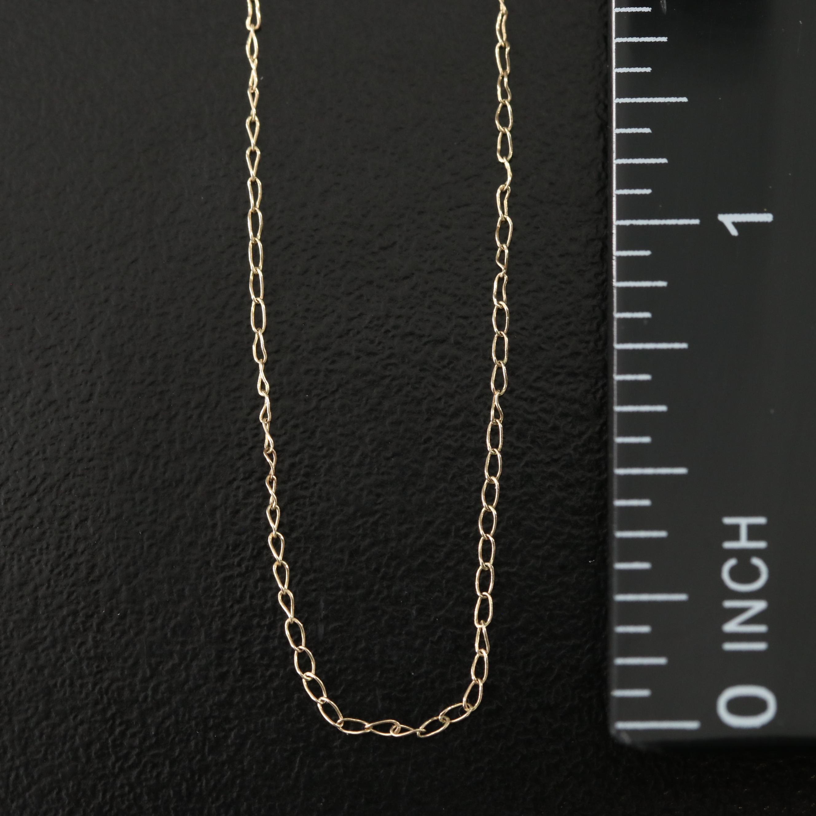 14K Cable Chain Necklace | EBTH