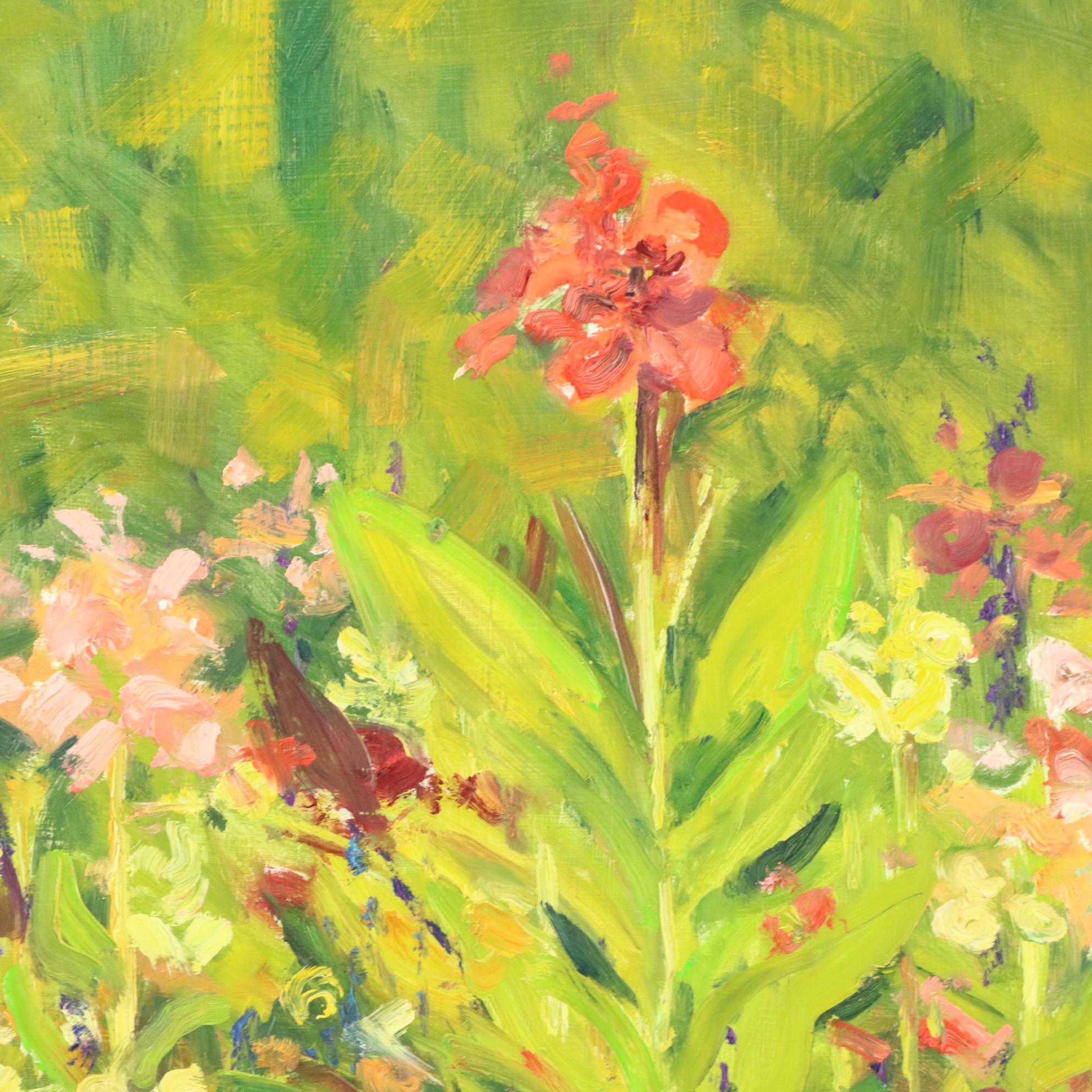 Bob Ragland Floral Landscape Oil Painting, 1989 | EBTH