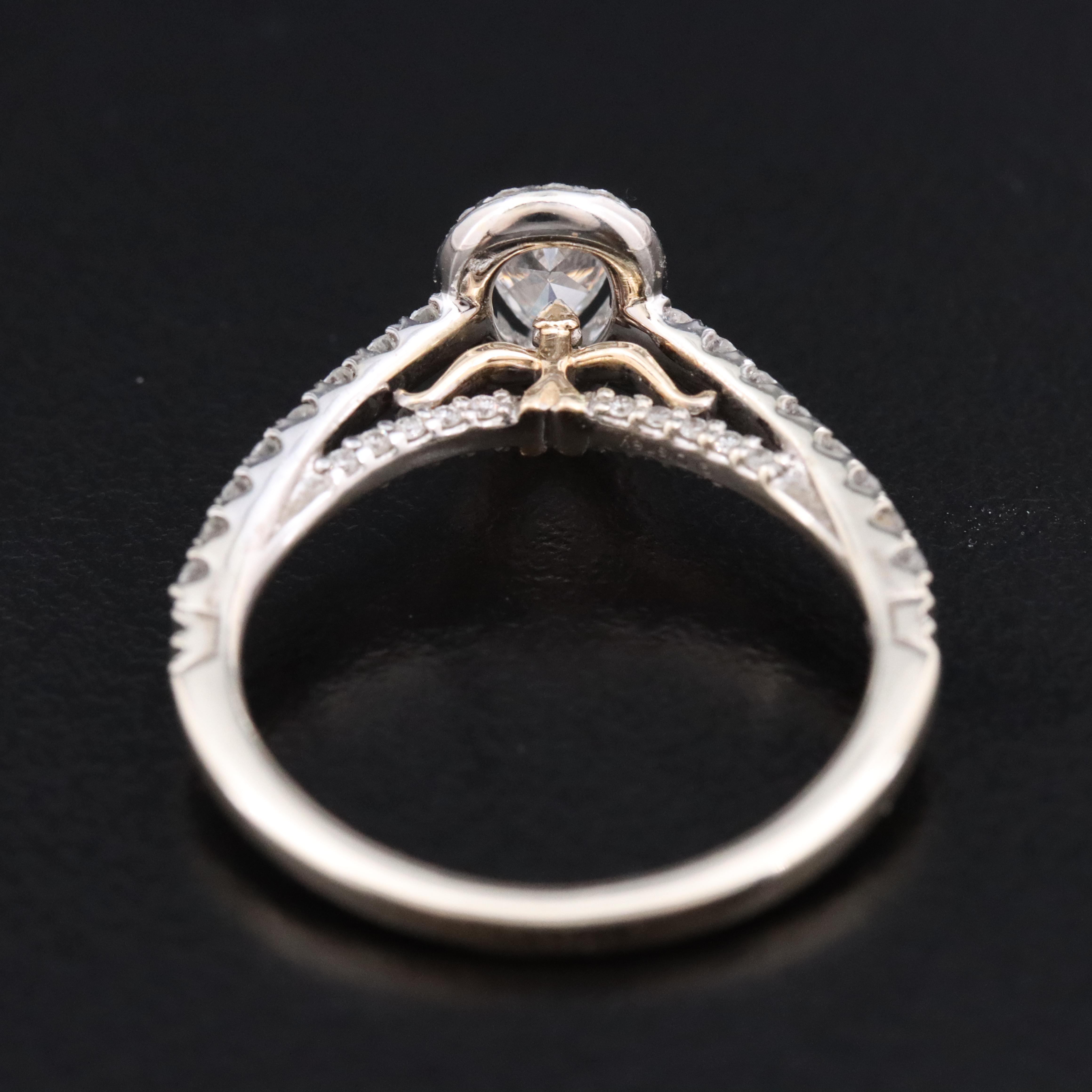 Disney 14K 0.51 CTW Diamond Merida Ring | EBTH