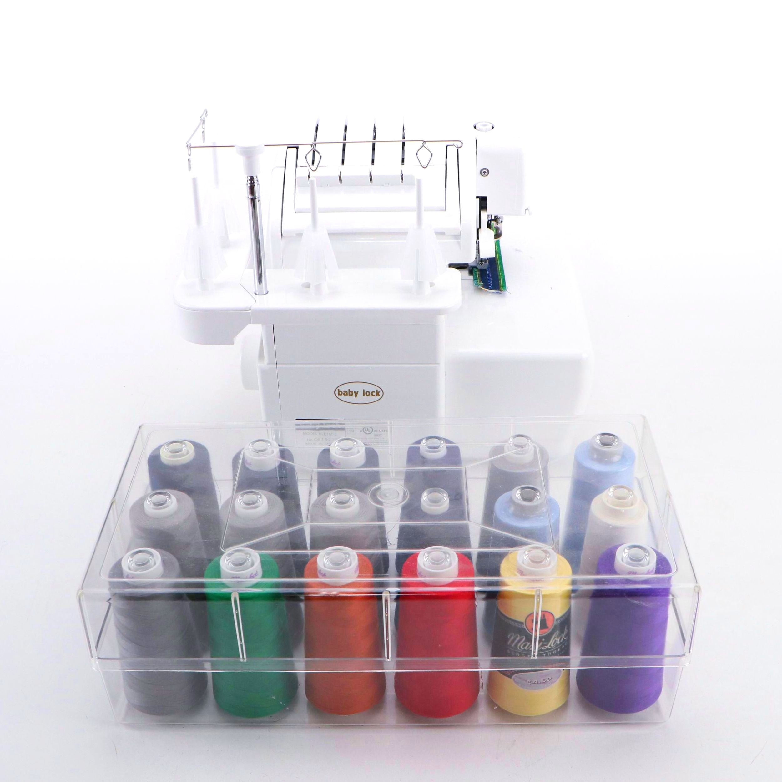 Baby Lock Imagine Serger Sewing Machine with Thread | EBTH