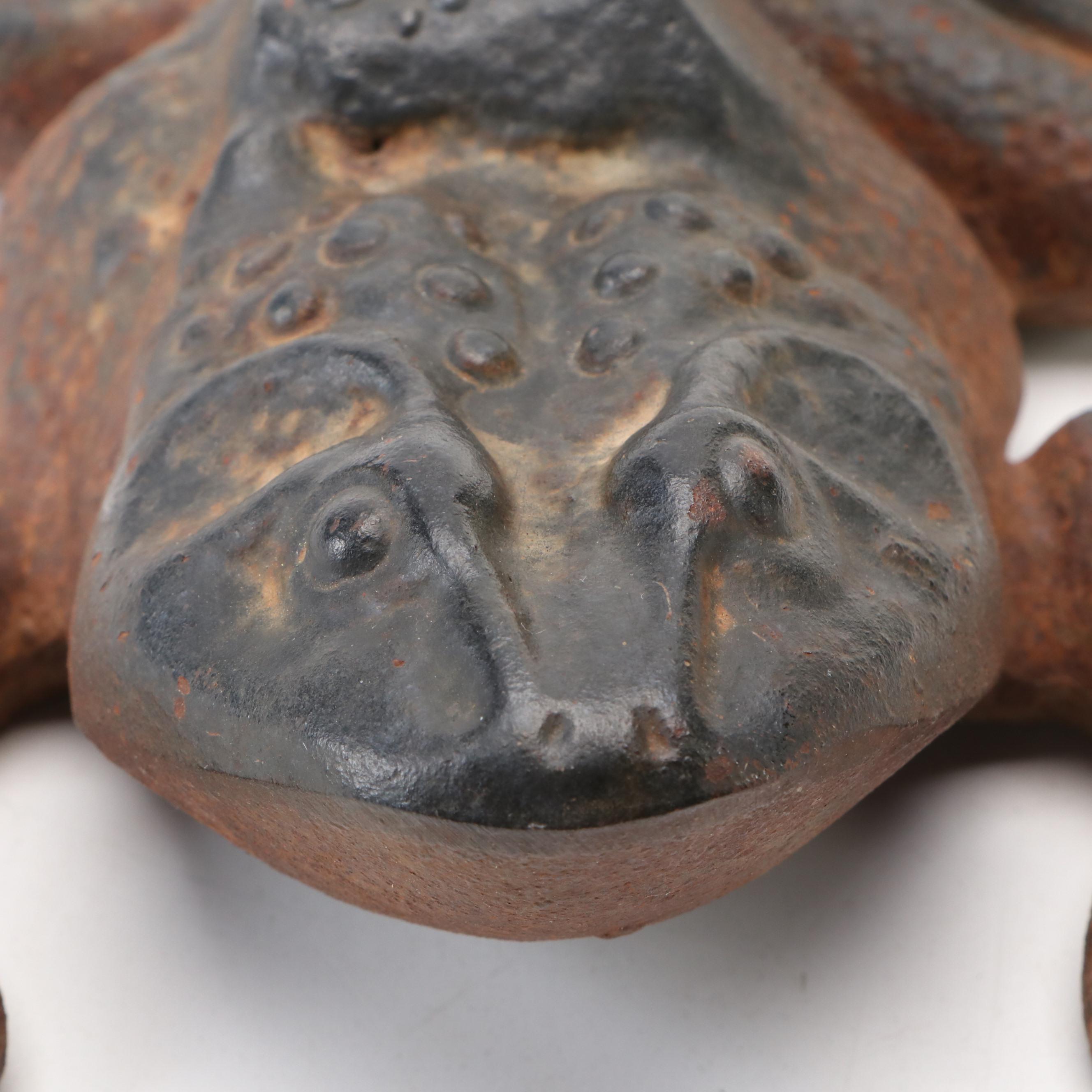 Cast Iron Frog Doorstop | EBTH