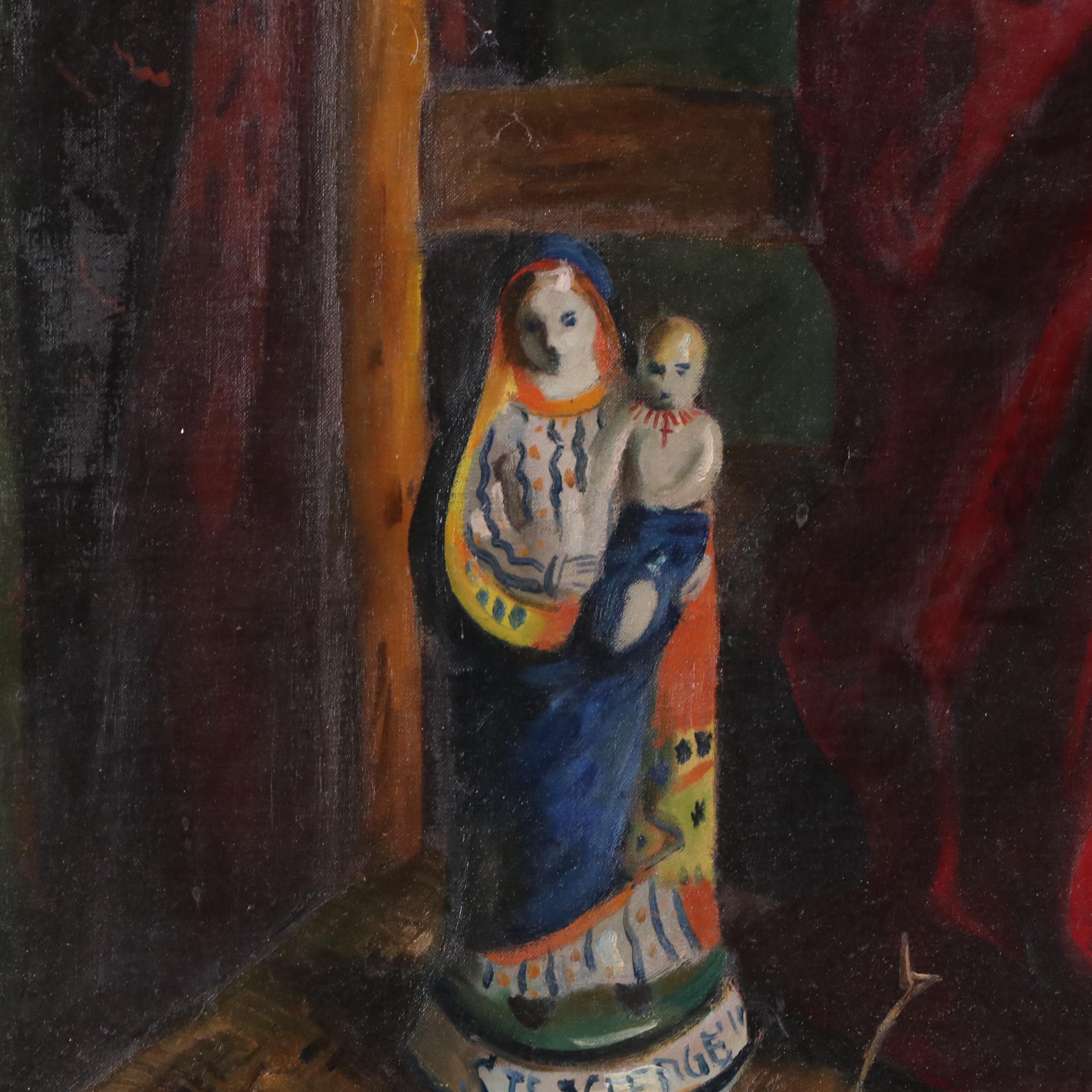 John E. Weis Still Life Oil Painting | EBTH