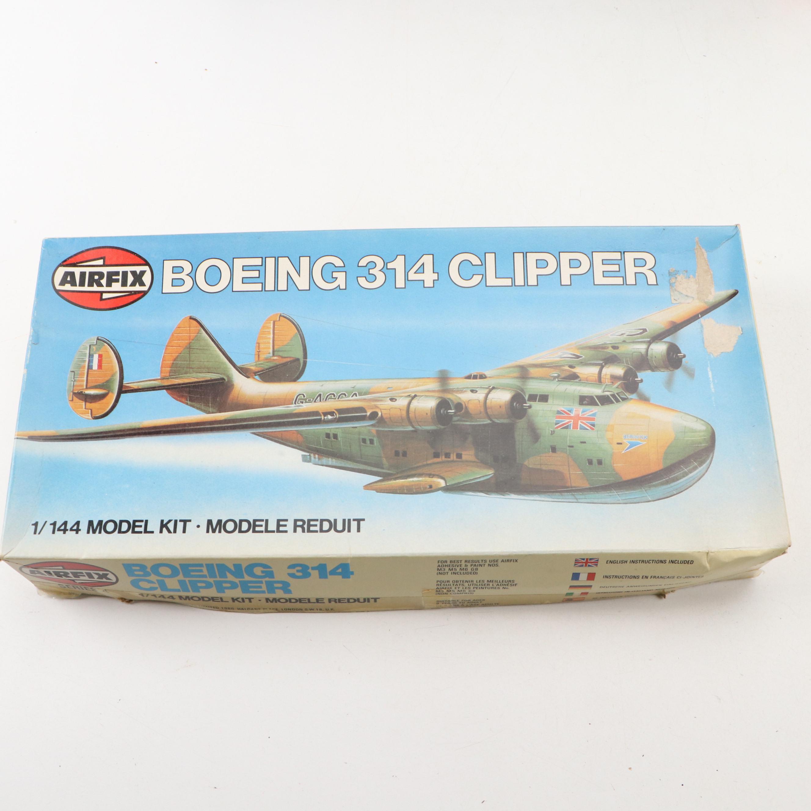 Revell "Douglas DC-7C Swissair" with More Model Airplane Kits and ...