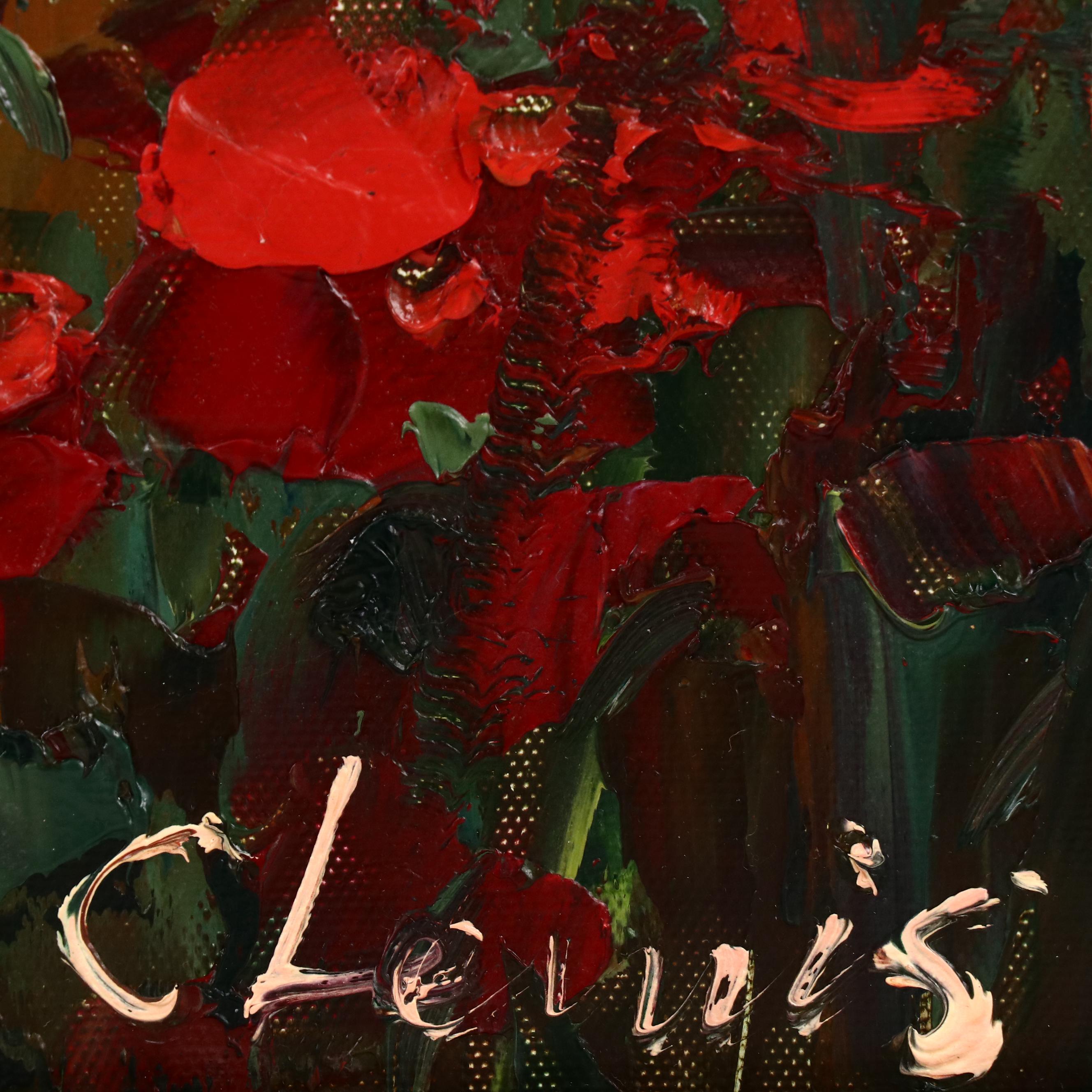 C. Lewis Poppy Field Landscape Oil Painting | EBTH