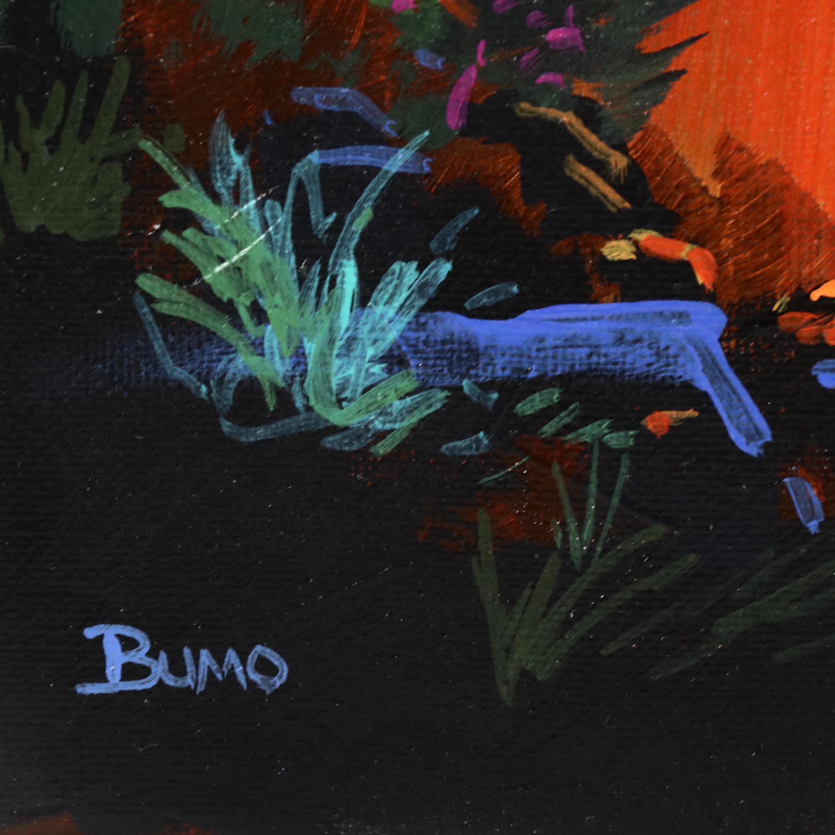 Doug "Bumo" Johnpeer Sunset Landscape Oil Painting, 2025 | EBTH