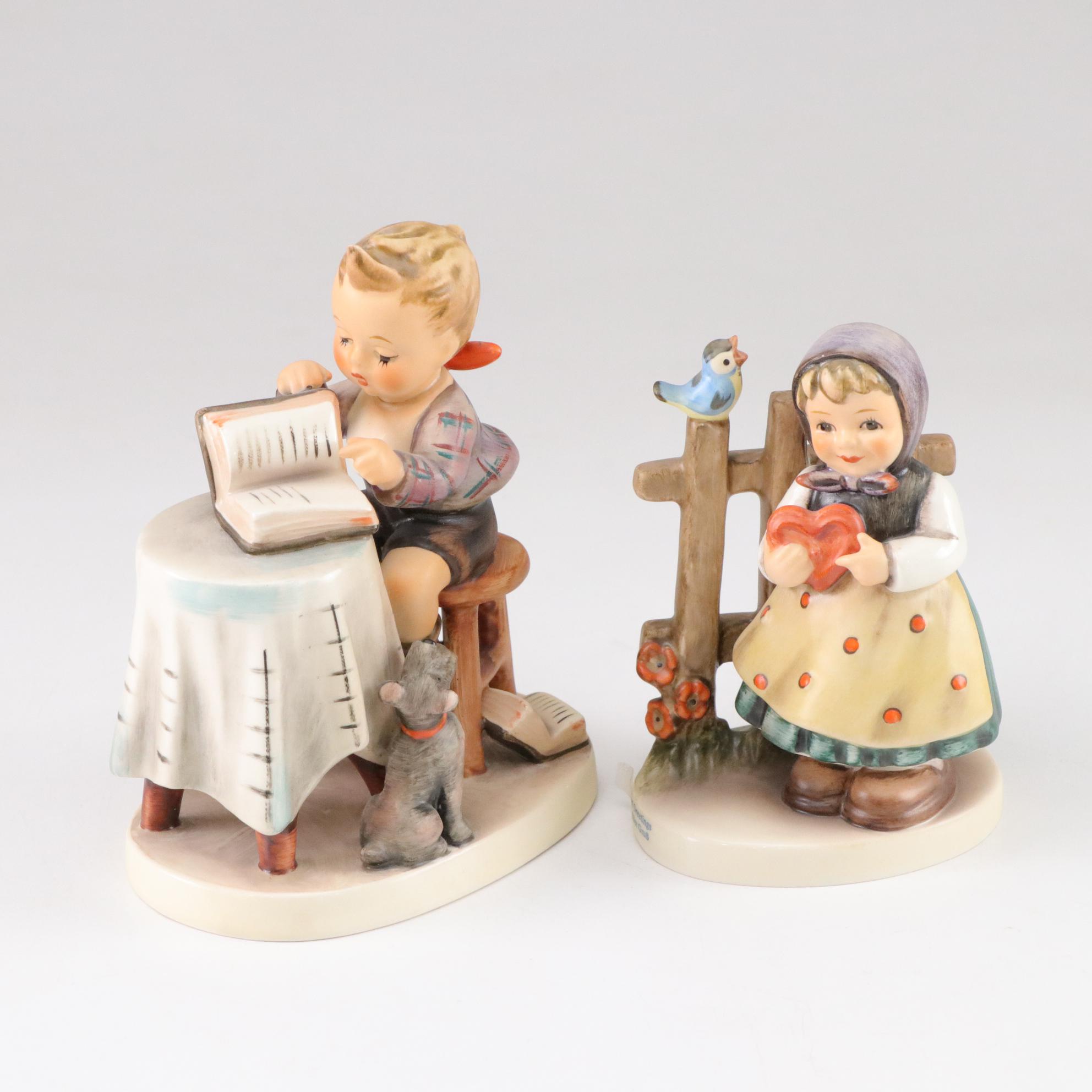 Goebel "Chick Girl" & "The Photographer" in Hummel Porcelain Figurine ...